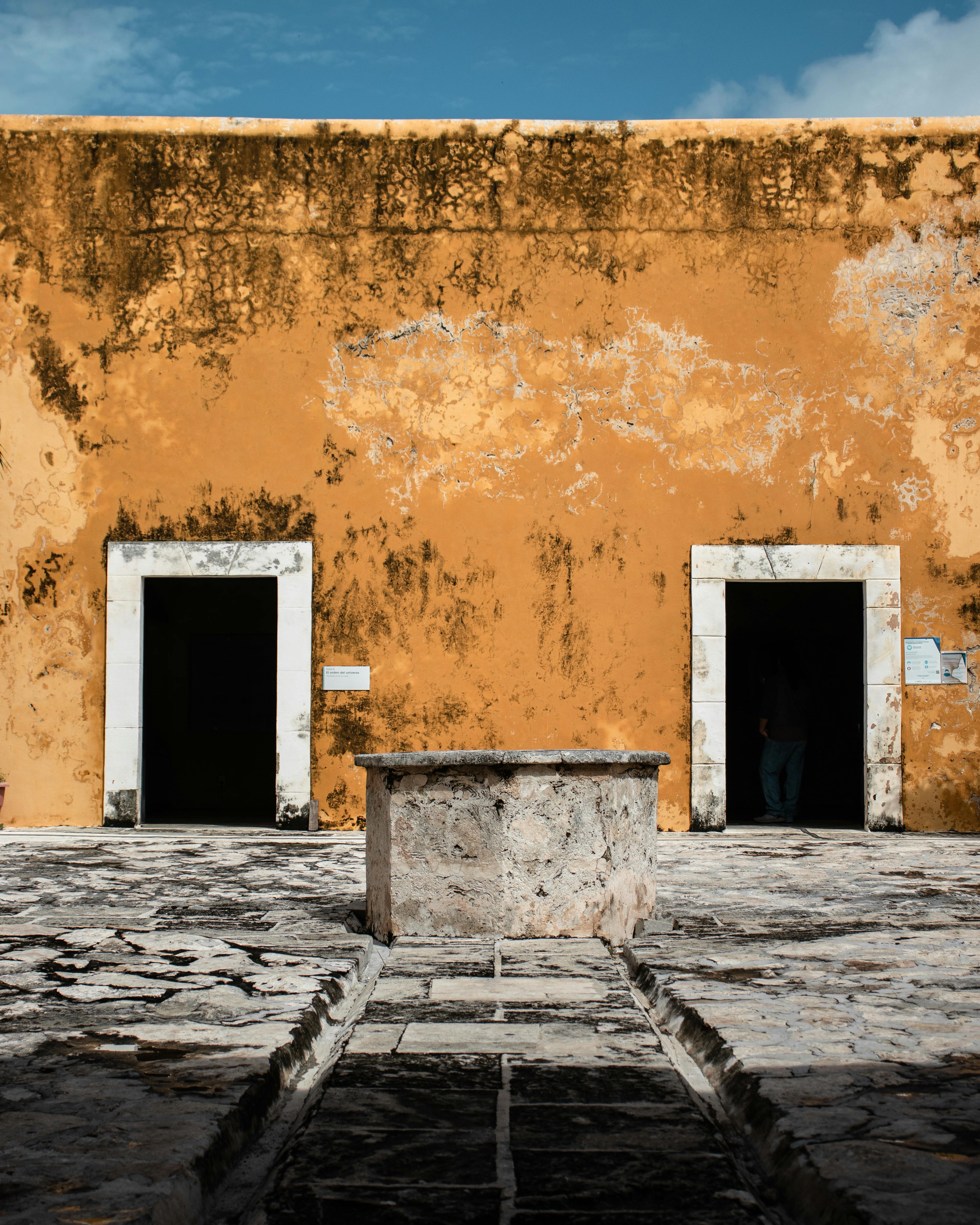 Facade of an Abandoned Building · Free Stock Photo