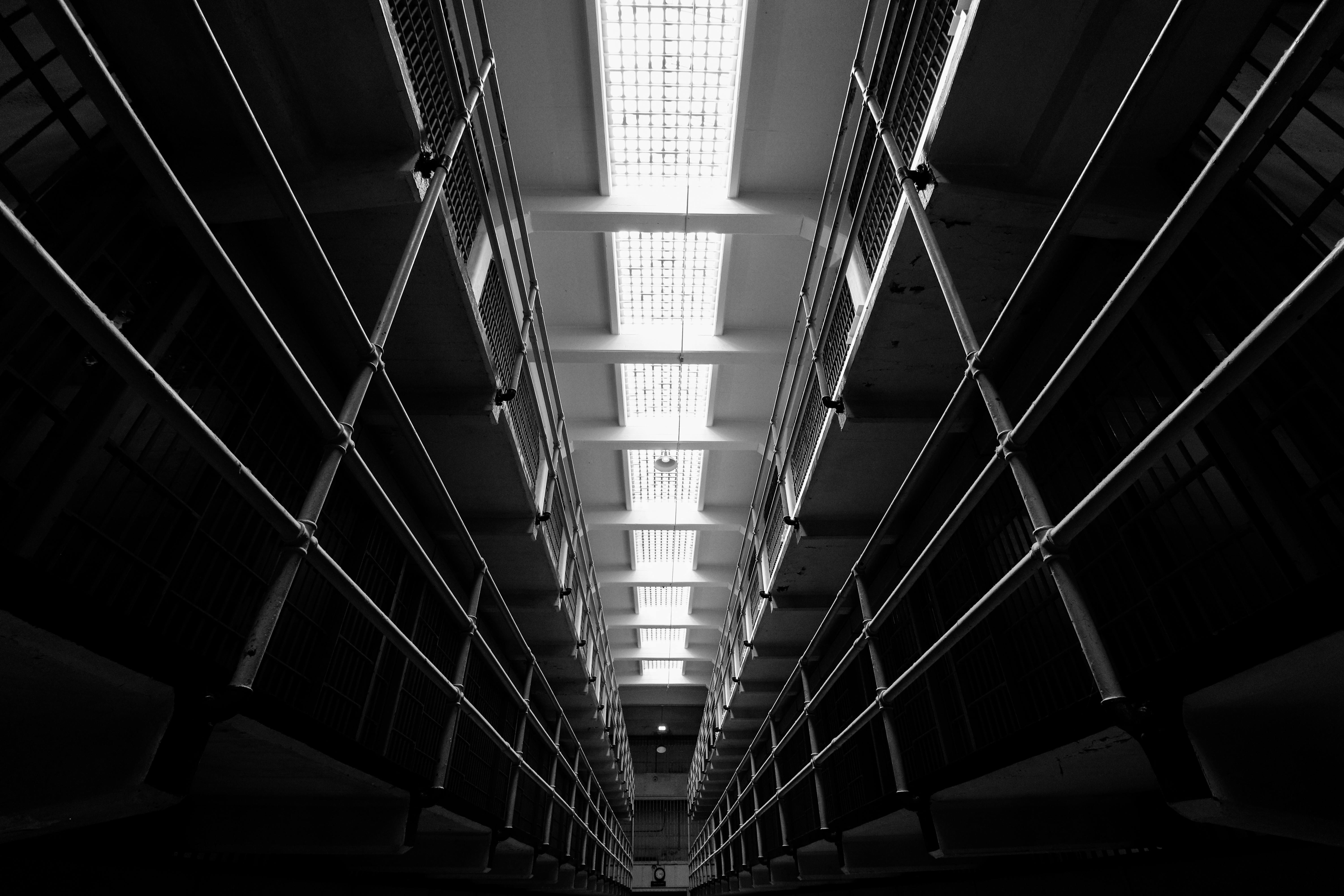 Interior of the Alcatraz Prison · Free Stock Photo