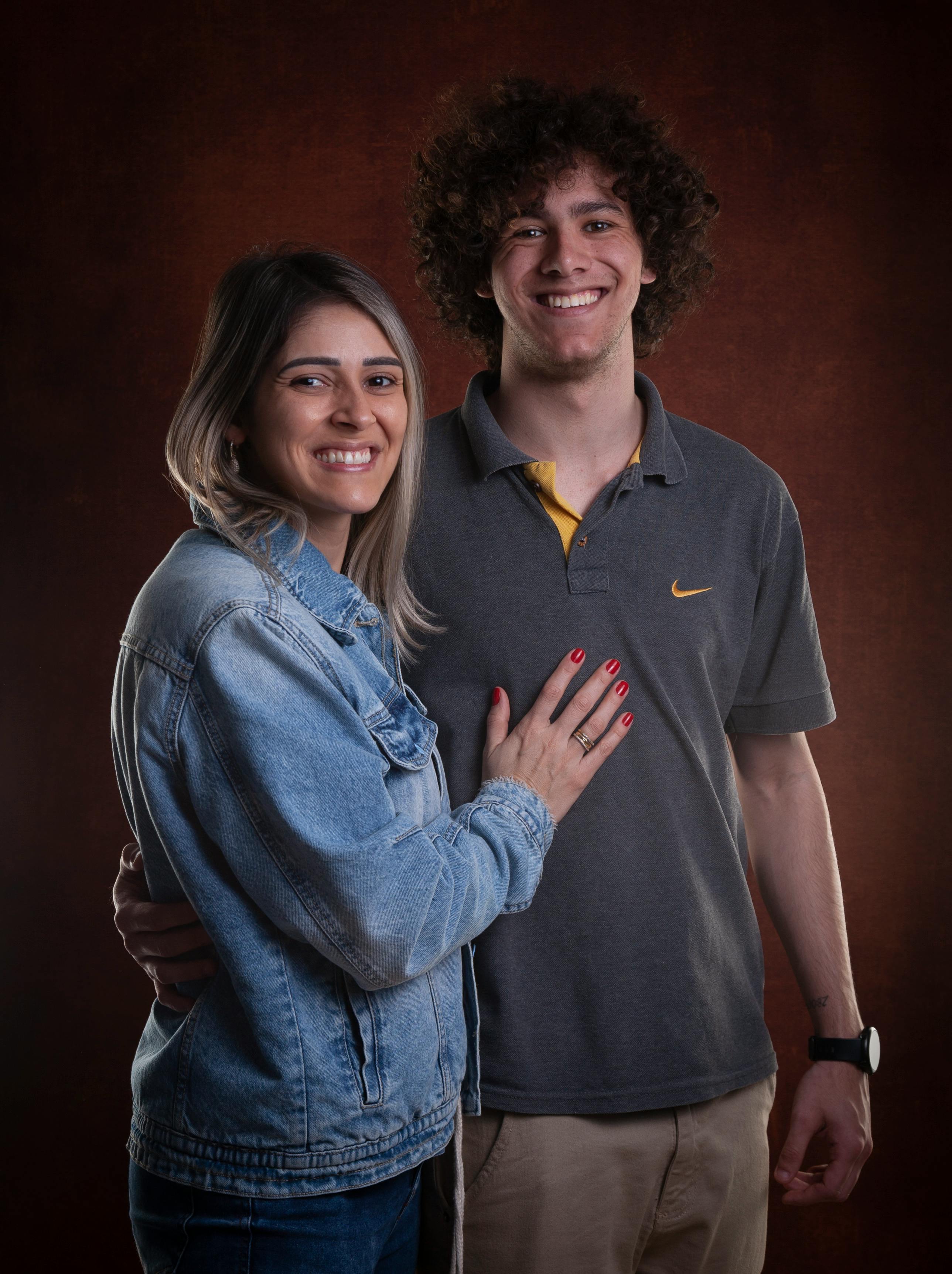Couple Posing Together · Free Stock Photo