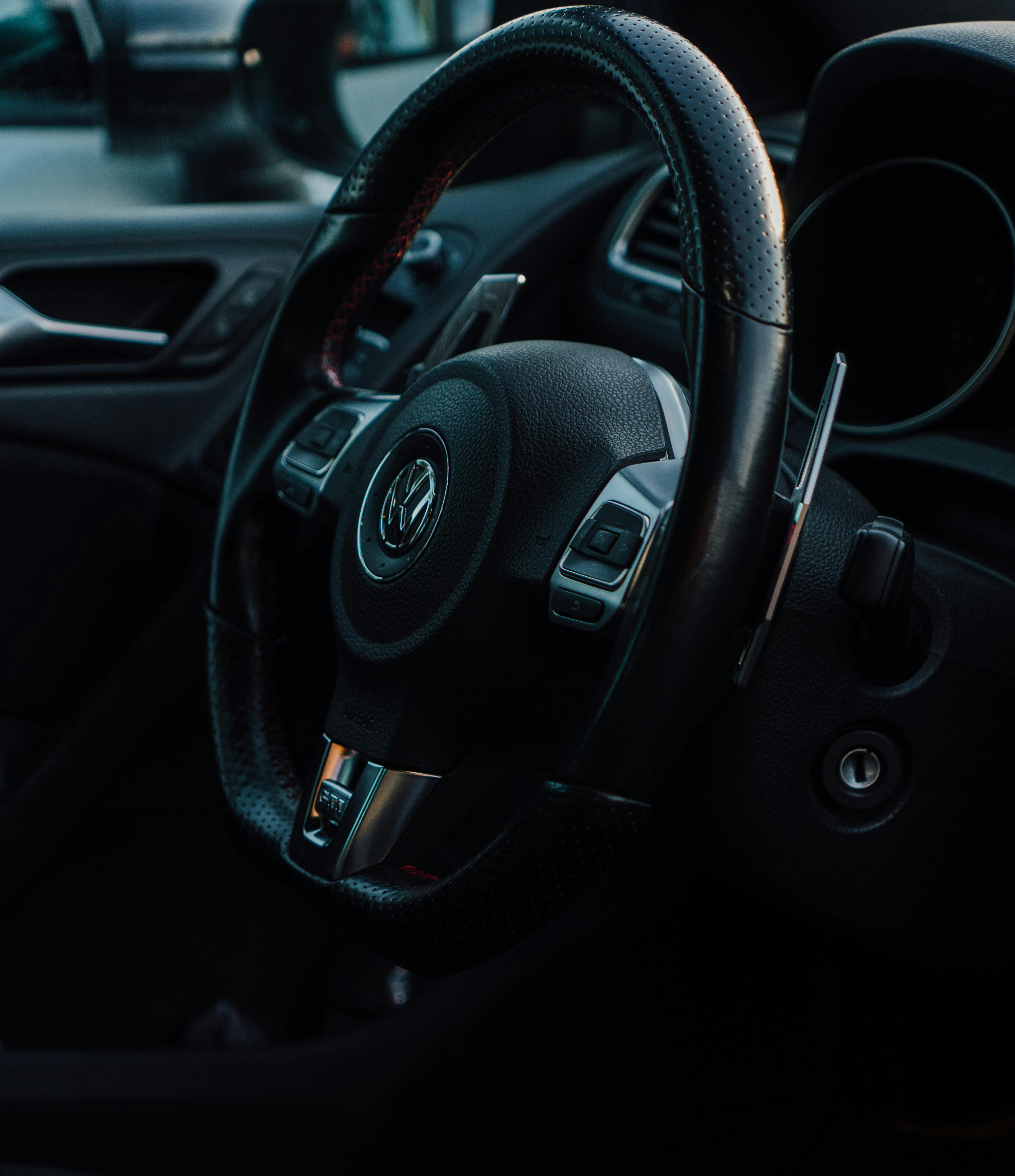 Photo of a Steering Wheel · Free Stock Photo