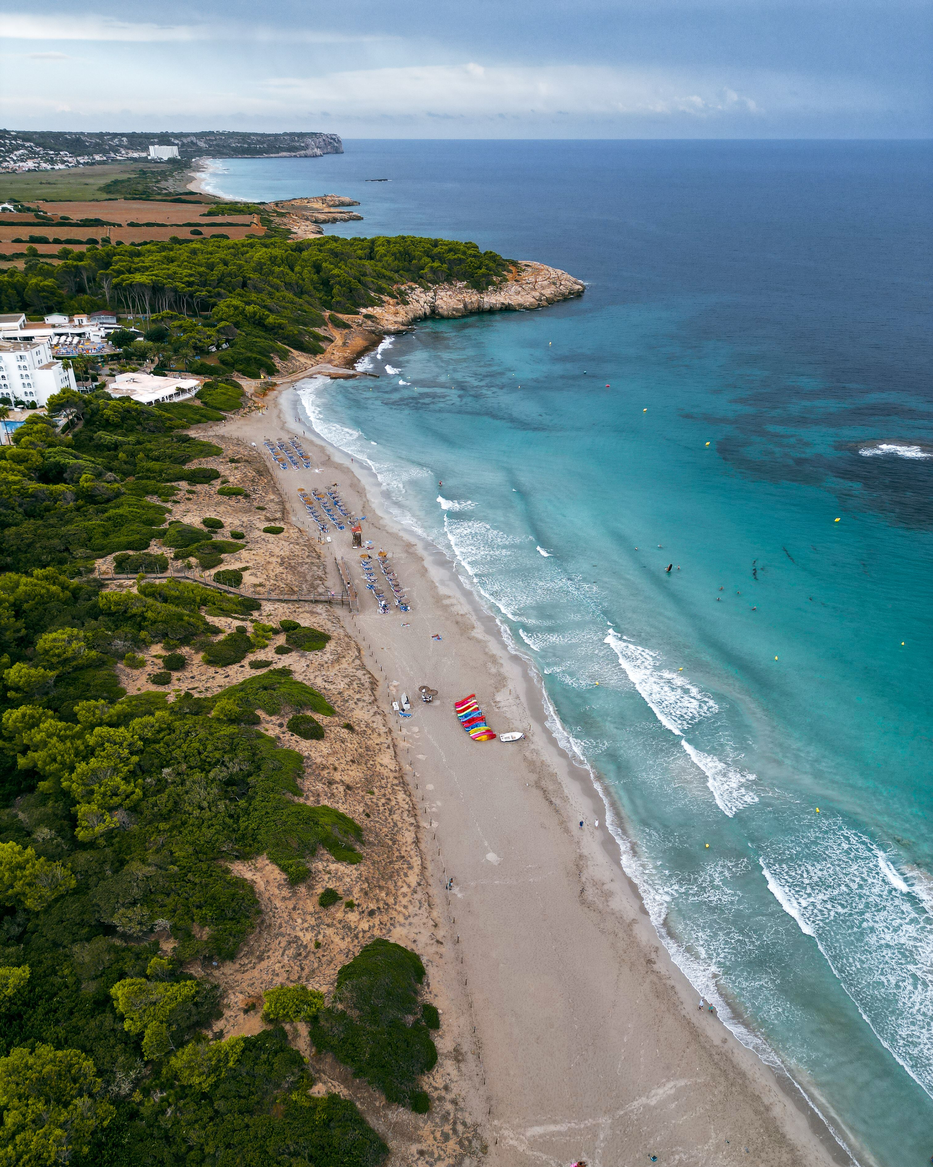 Aerial Photography of a Beautiful Beach · Free Stock Photo