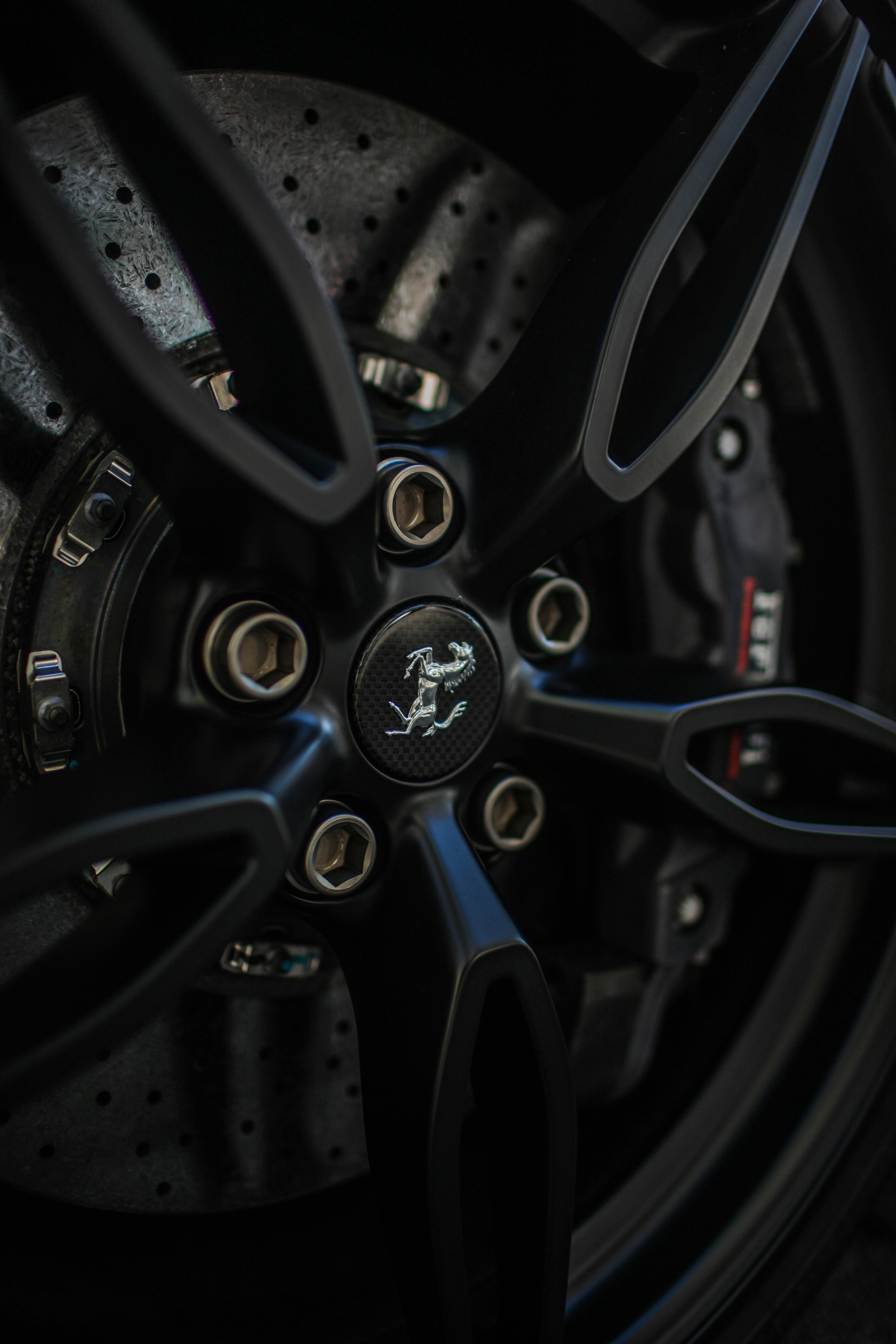 Photo of a Ferrari Rim · Free Stock Photo