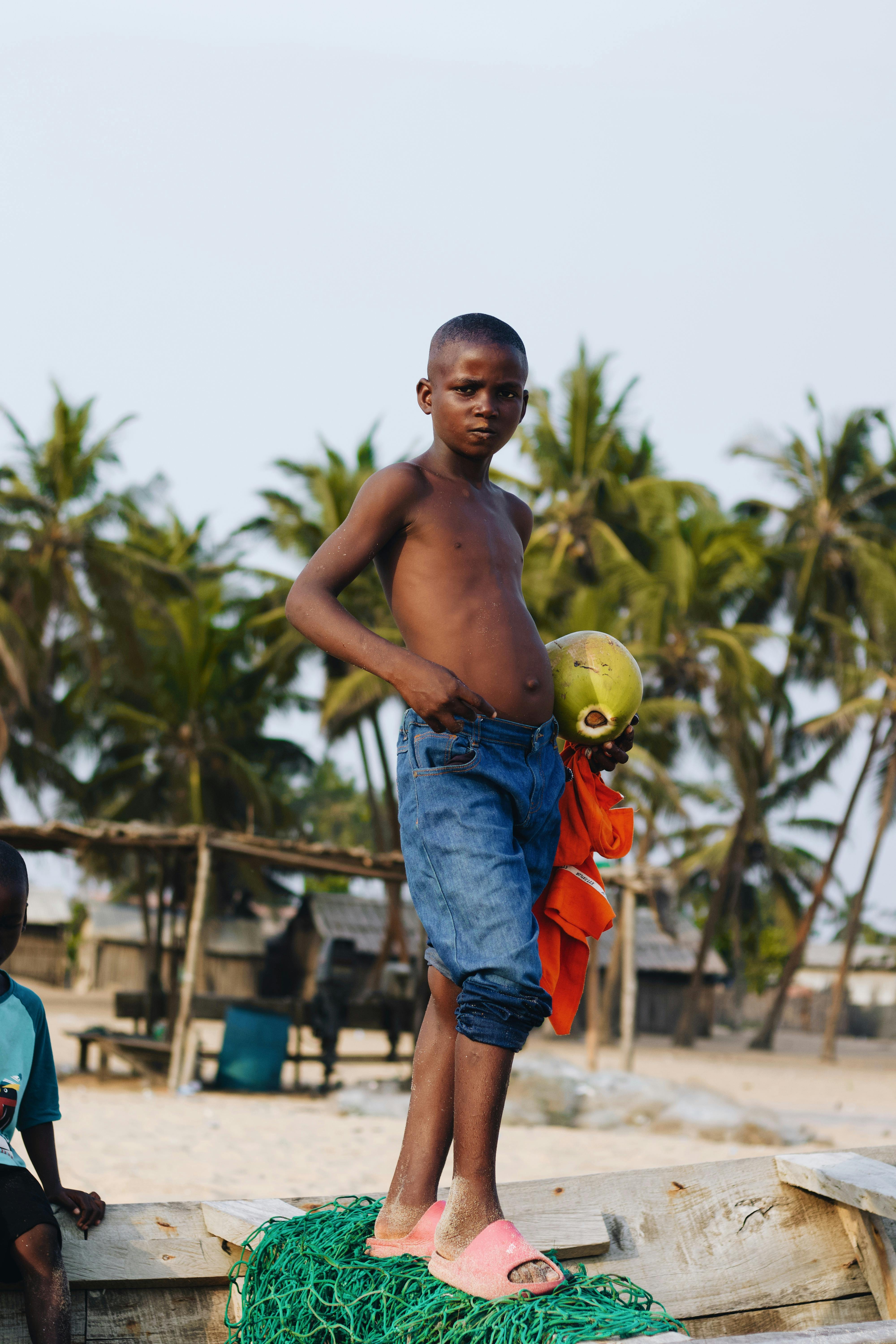Boy Standing on a Railway · Free Stock Photo