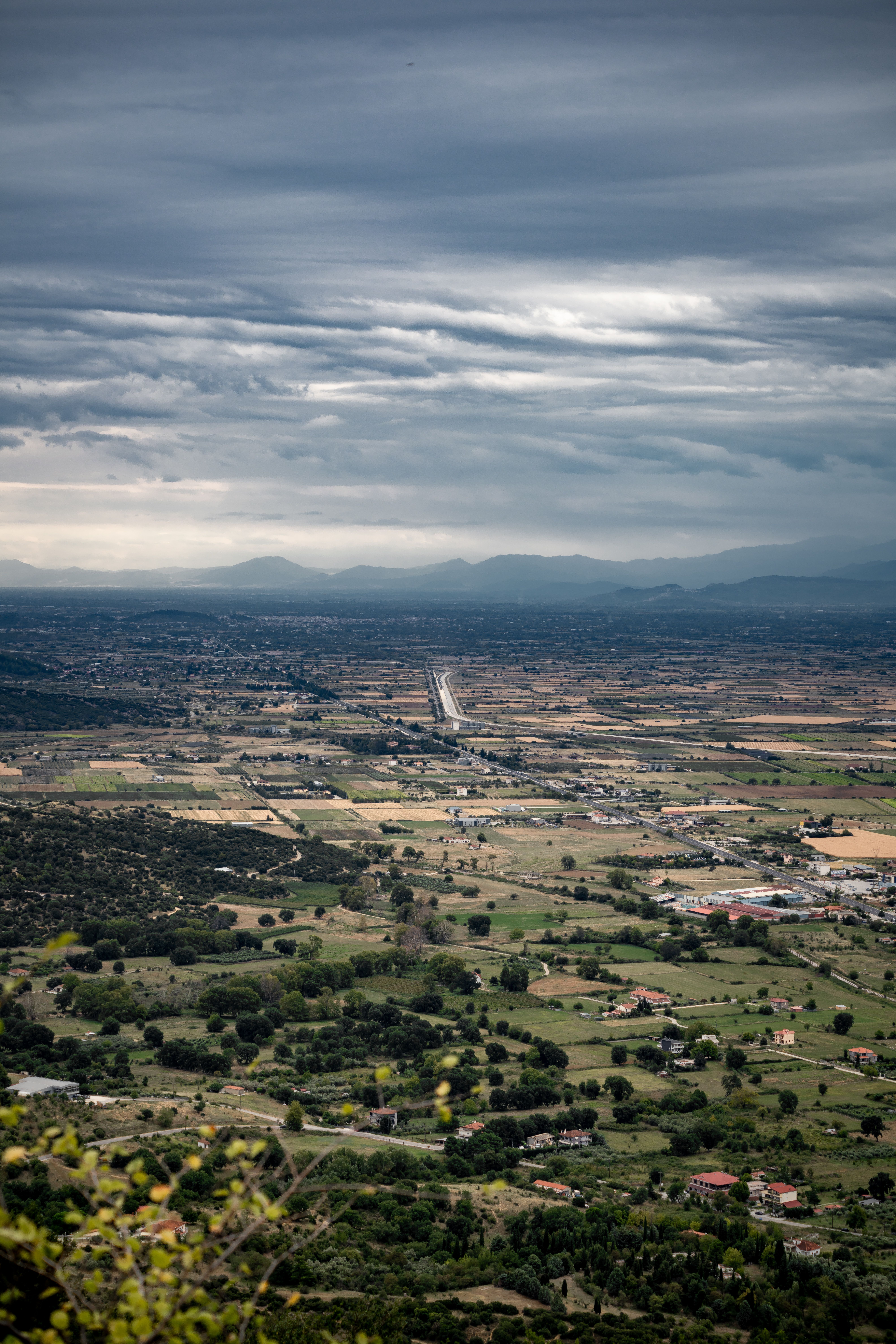 Aerial View of Green Trees Under the Cloudy Sky · Free Stock Photo