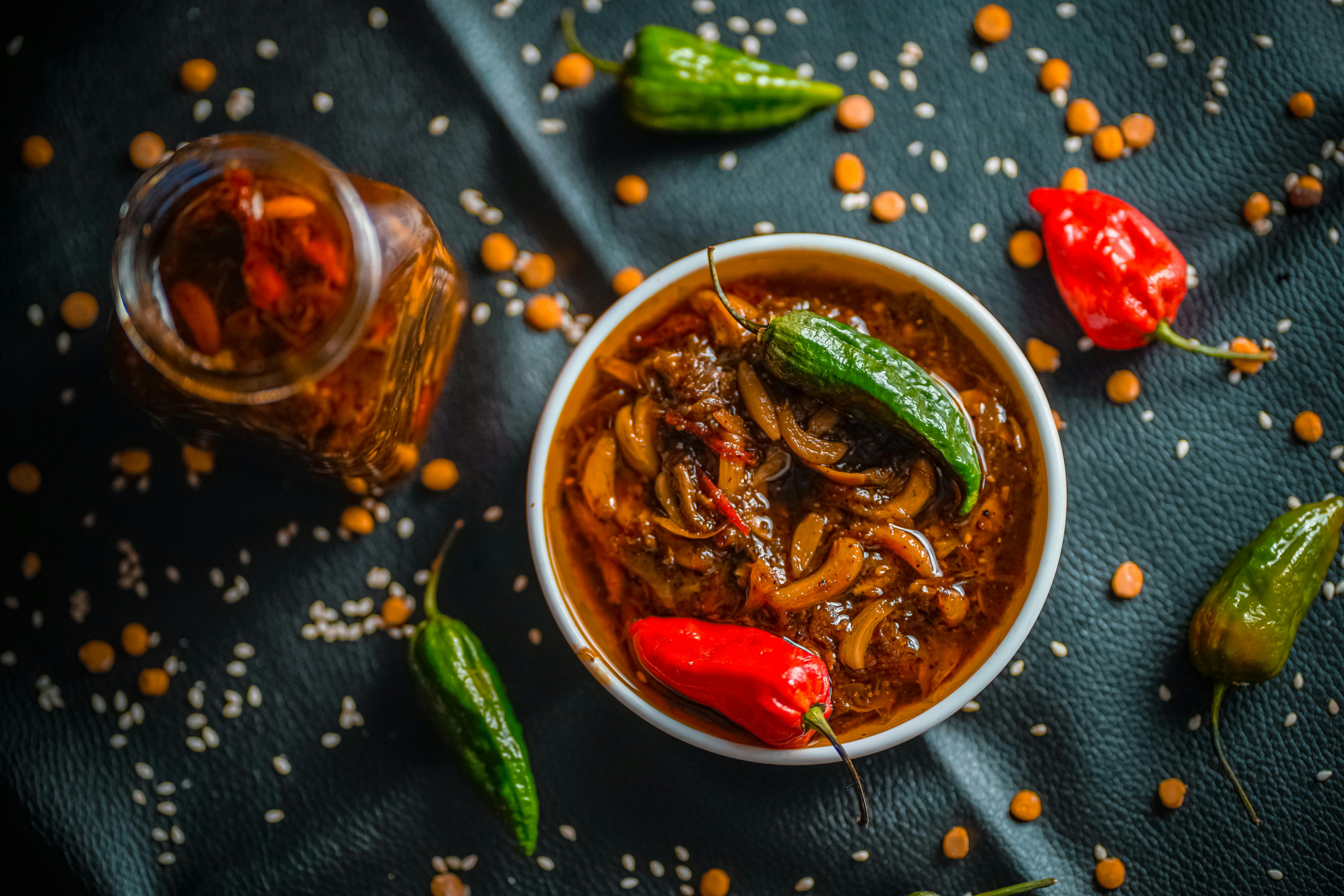 Close-Up Shot of Spicy and Tasty Food · Free Stock Photo