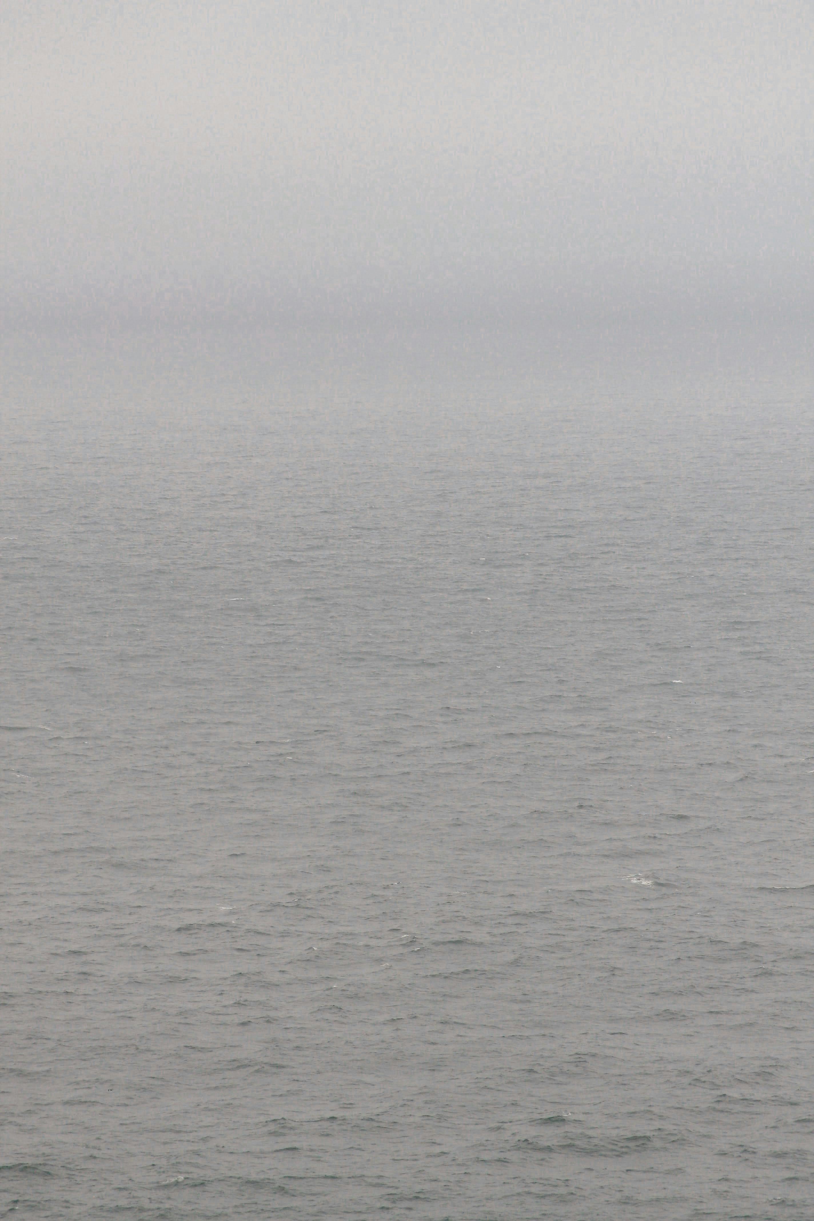 Ocean View Under Gray Sky · Free Stock Photo