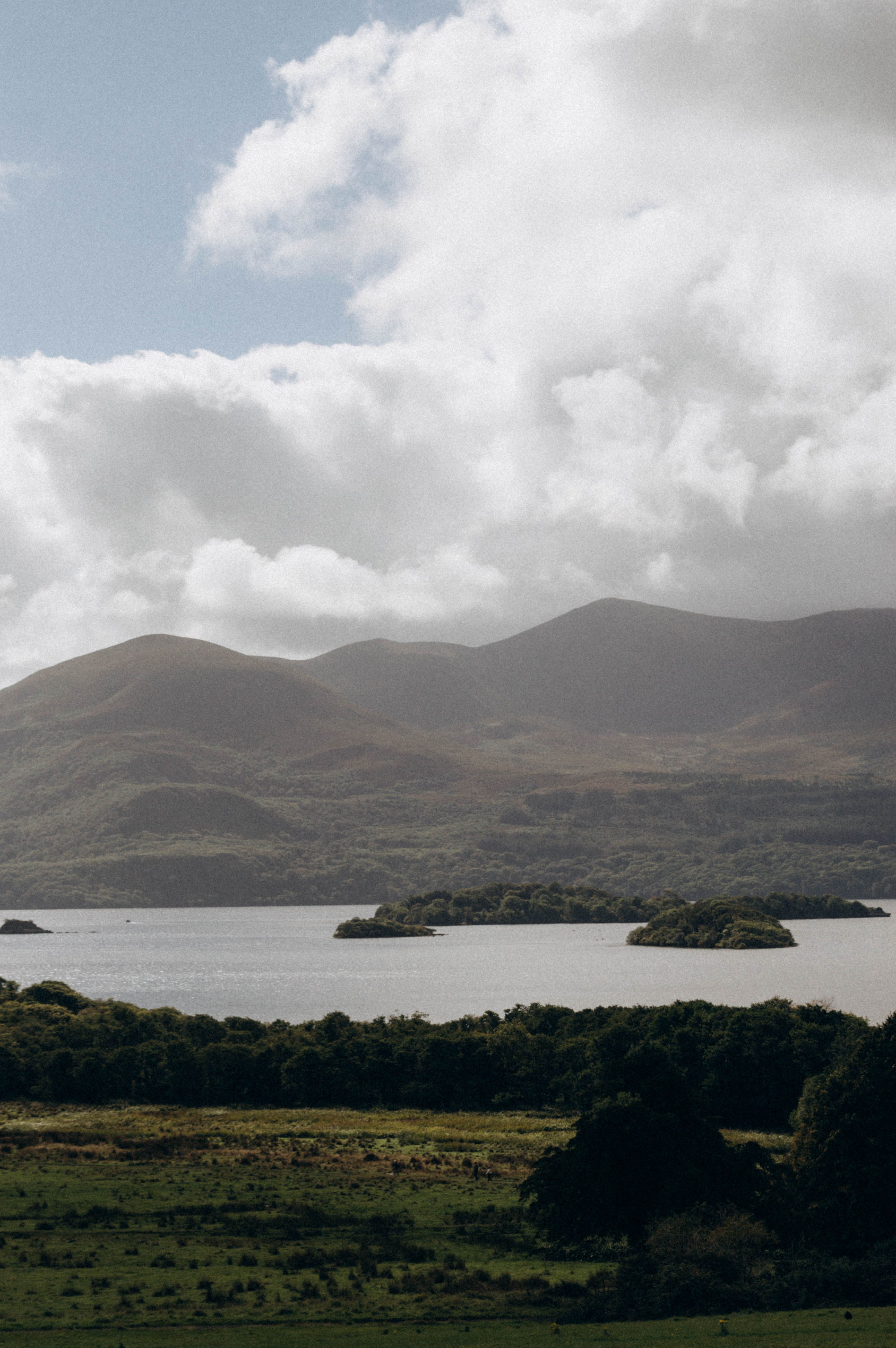 Hills Behind a Lake · Free Stock Photo