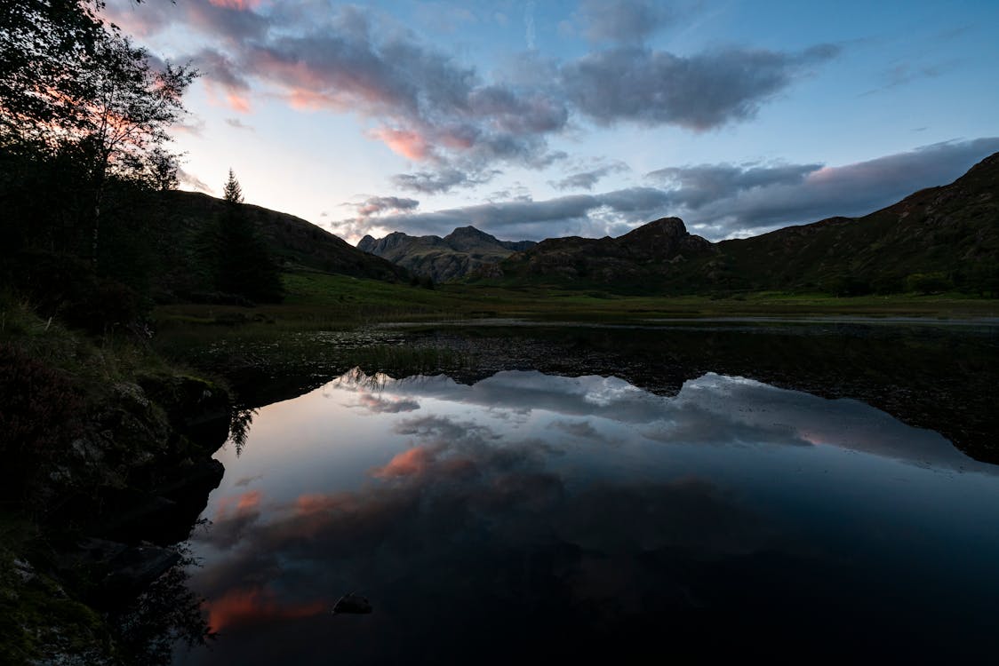 Lake Beside Mountains · Free Stock Photo Lake Beside Mountains · Free Stock Photo