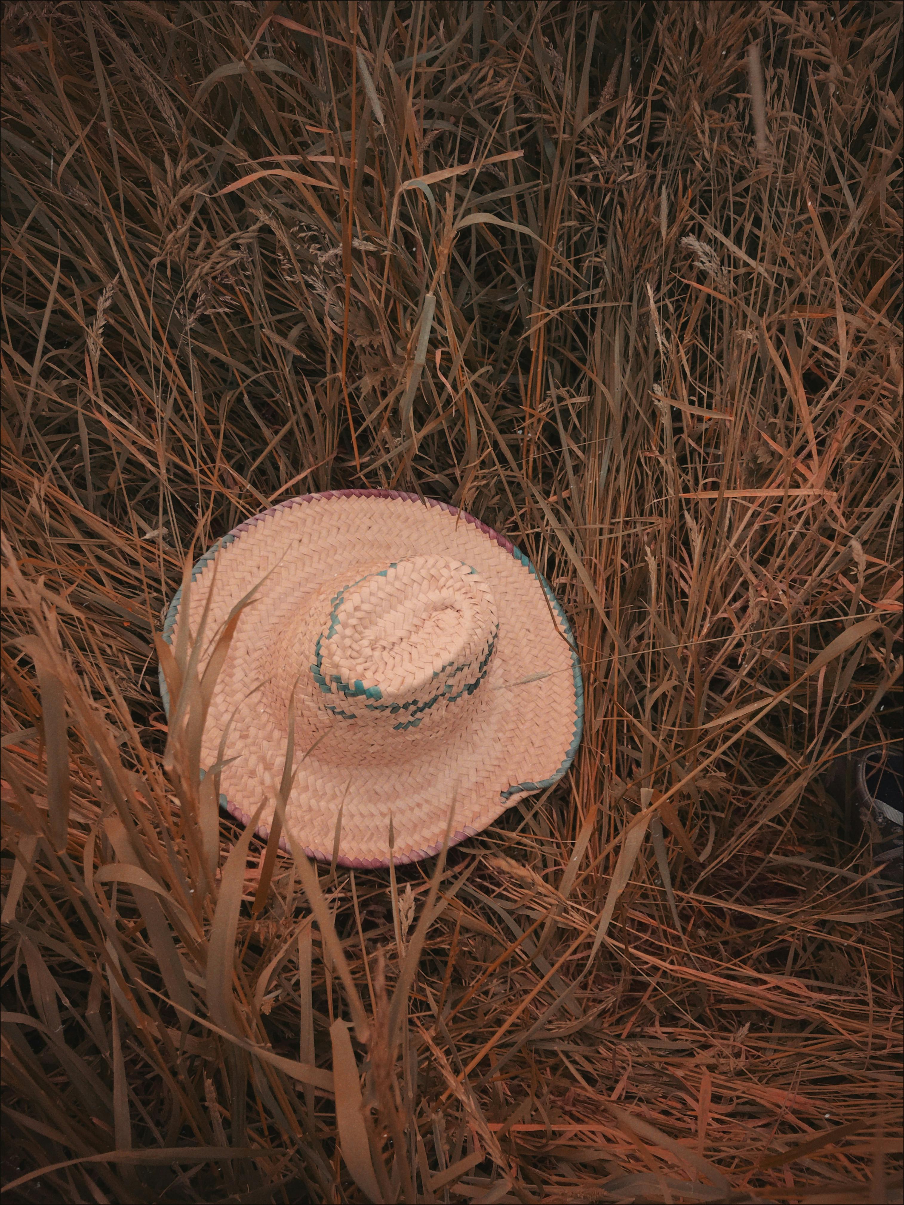 Photo of a Hat on the Grass · Free Stock Photo
