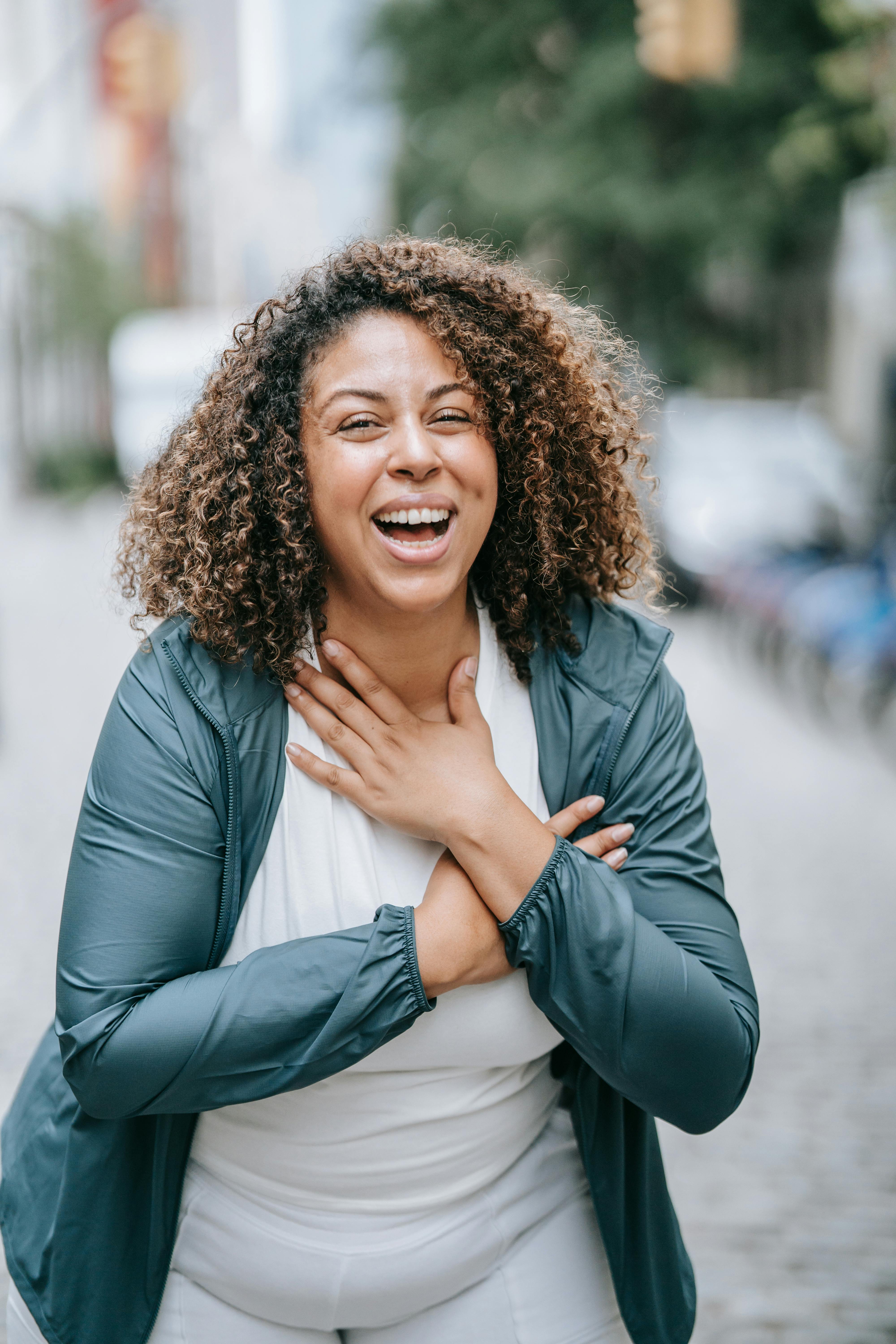 Portrait of Smiling Woman · Free Stock Photo