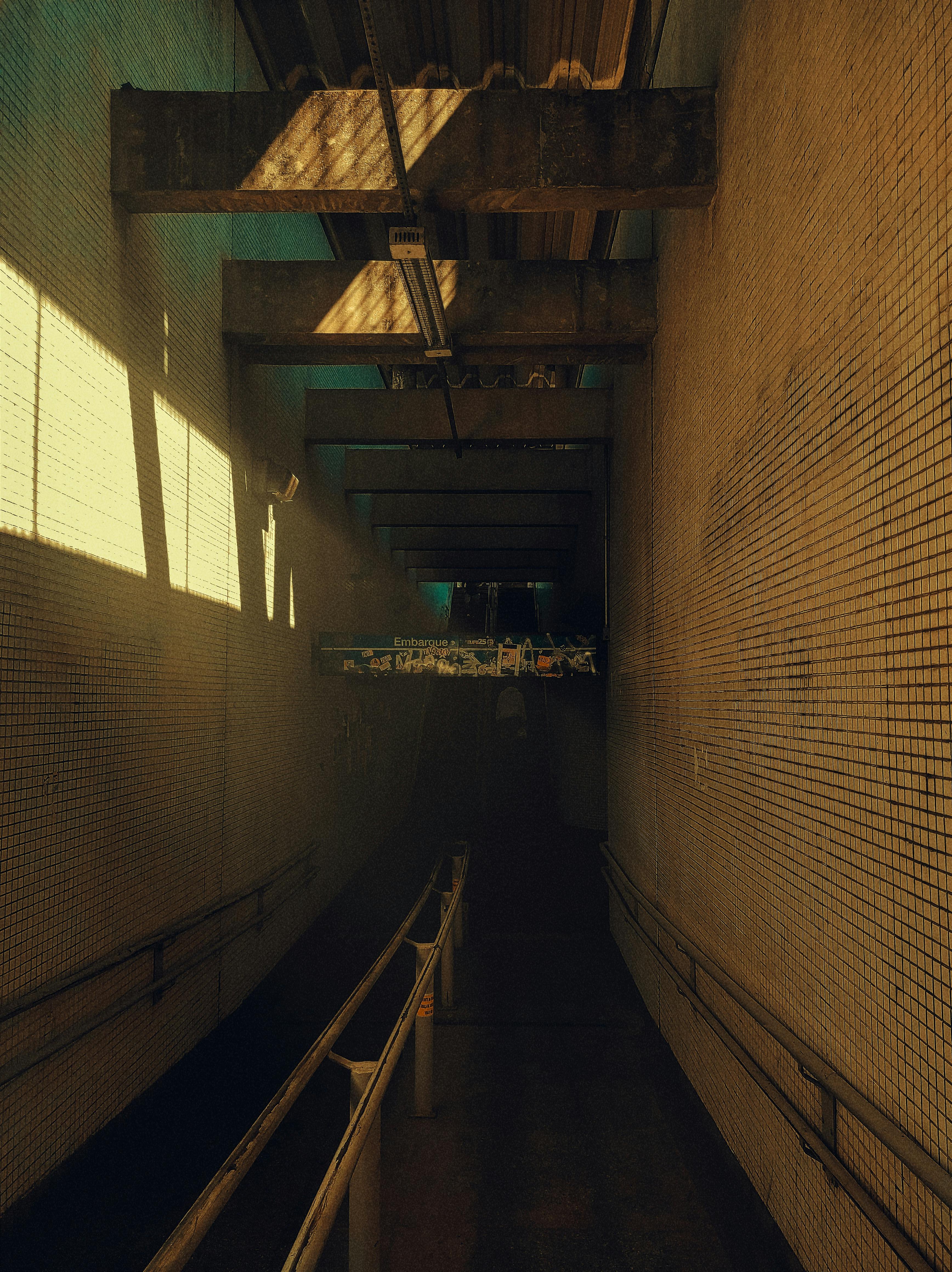 Hallway Inside a Building · Free Stock Photo