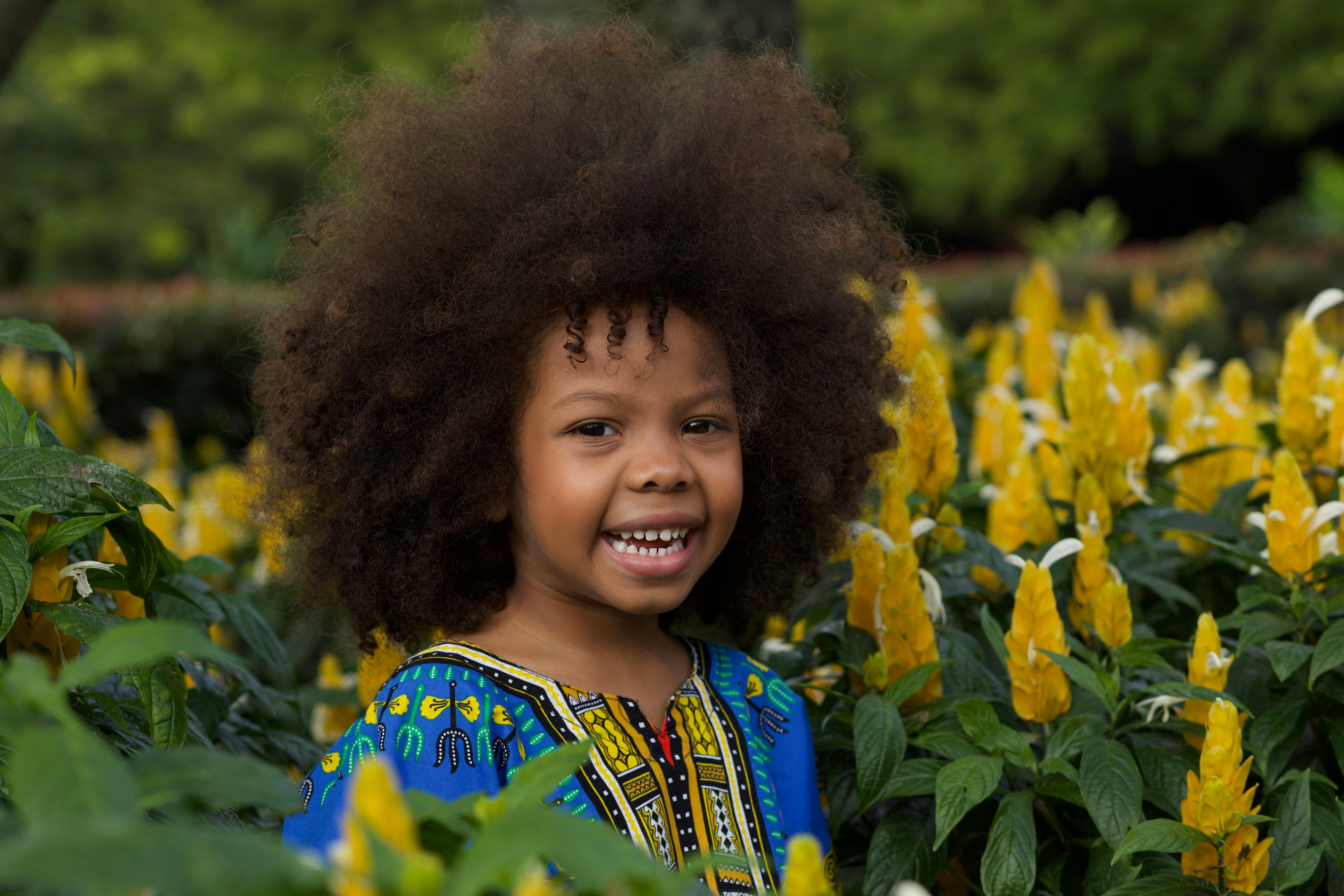 A Girl With Afro Hair · Free Stock Photo