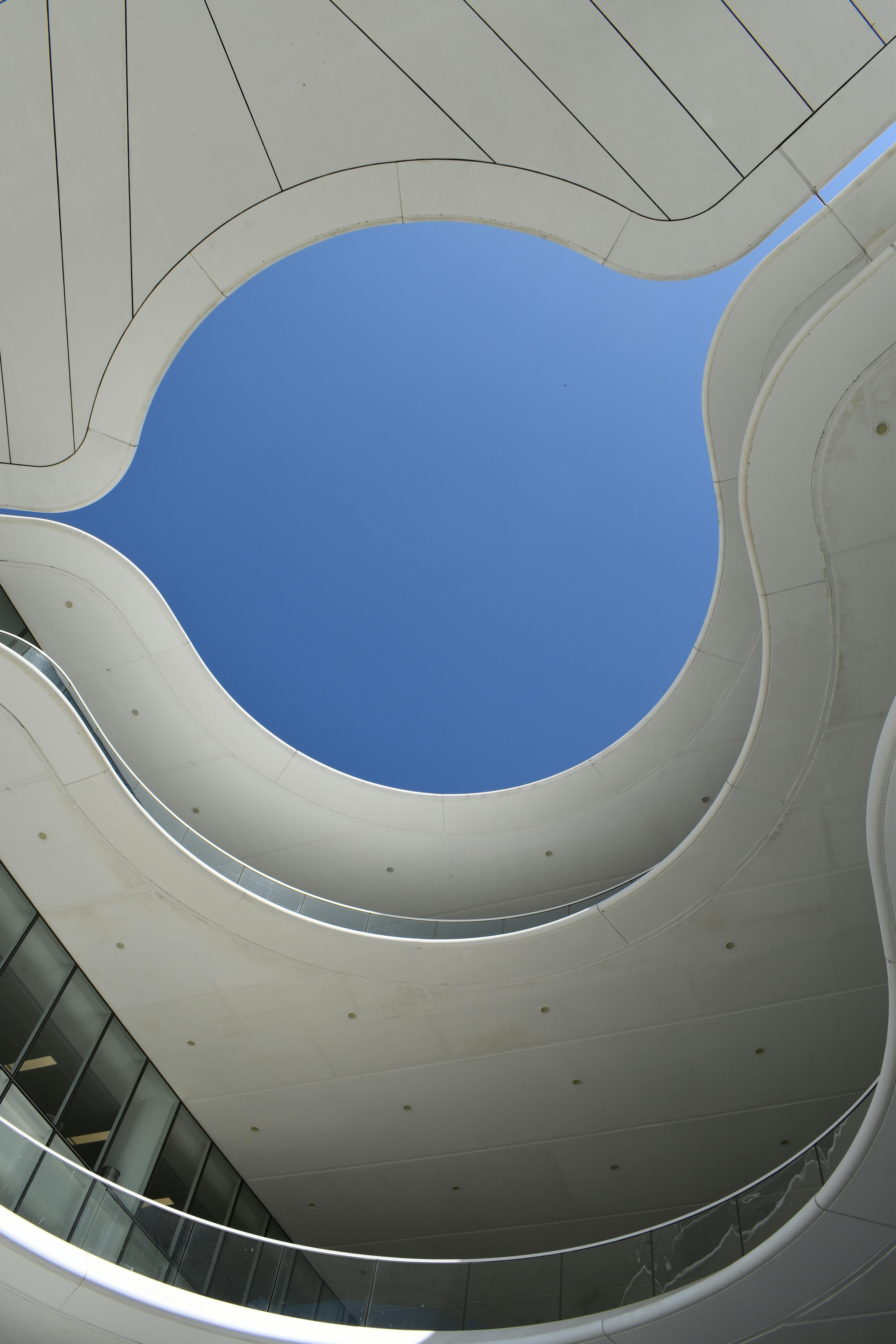 Open Space in the Roof of a Modern Building · Free Stock Photo