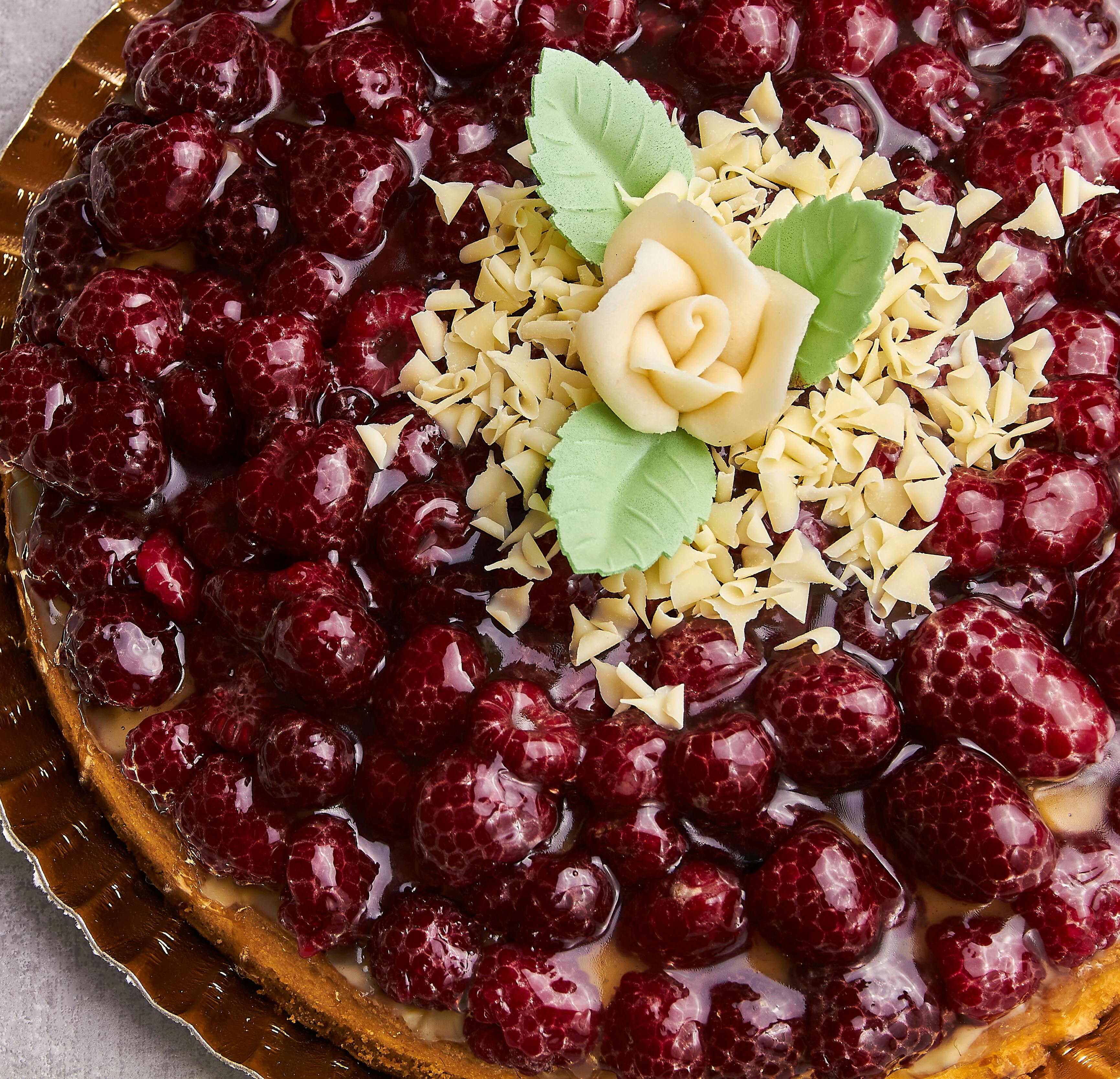 Raspberry Tart · Free Stock Photo