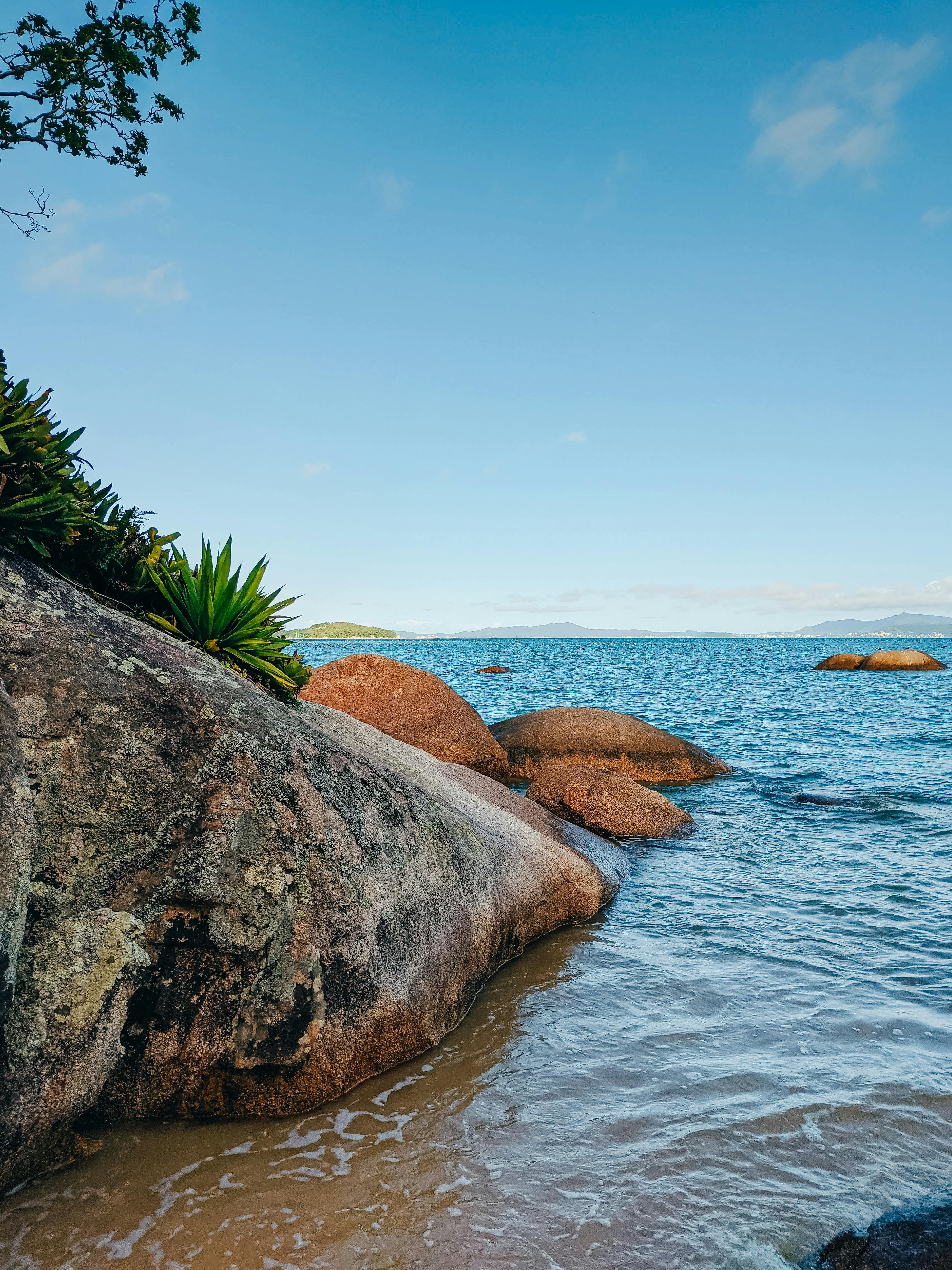 Large Rocks on the Shore · Free Stock Photo