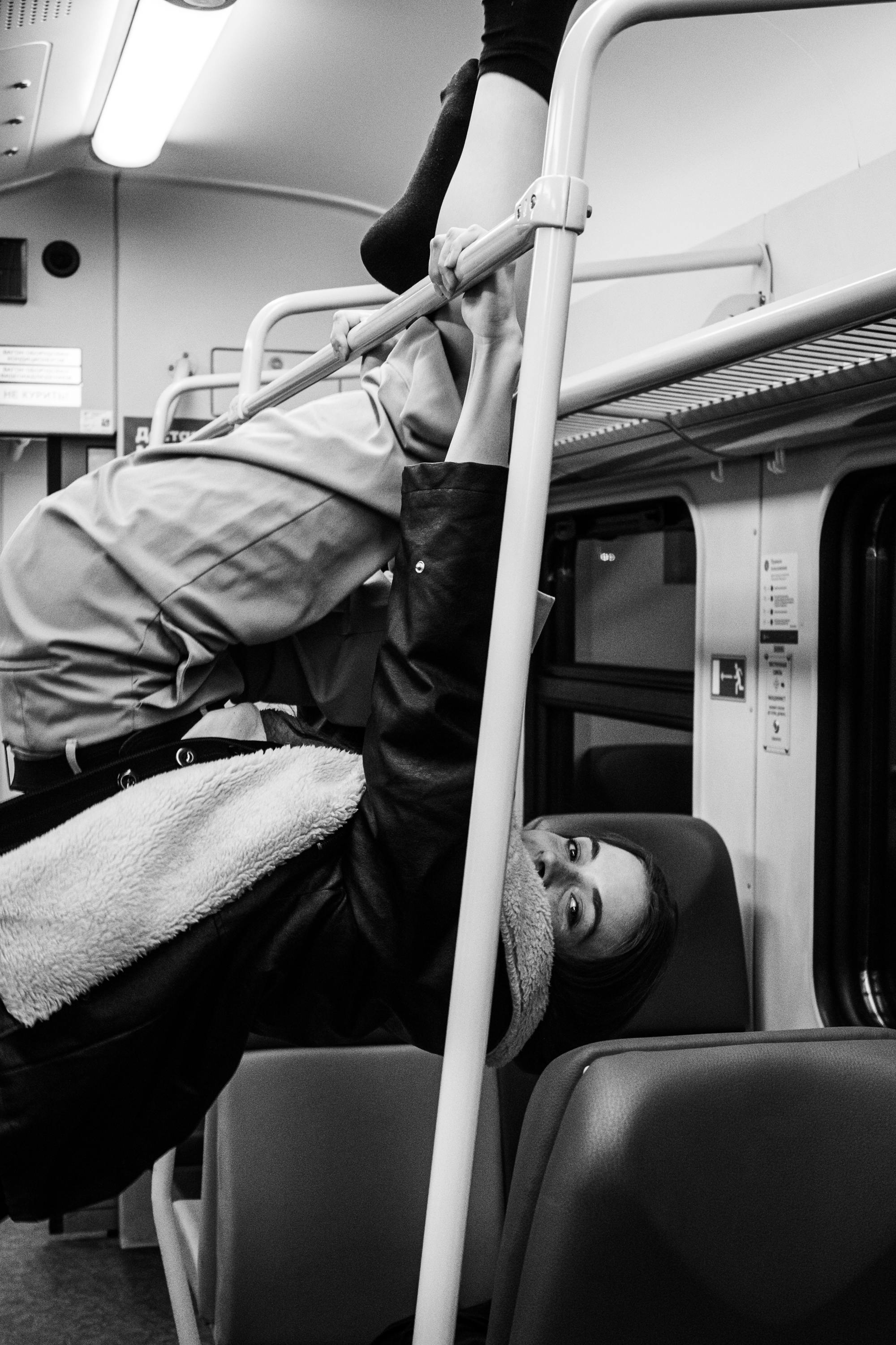 Person Riding Vehicle Grayscale Photo · Free Stock Photo