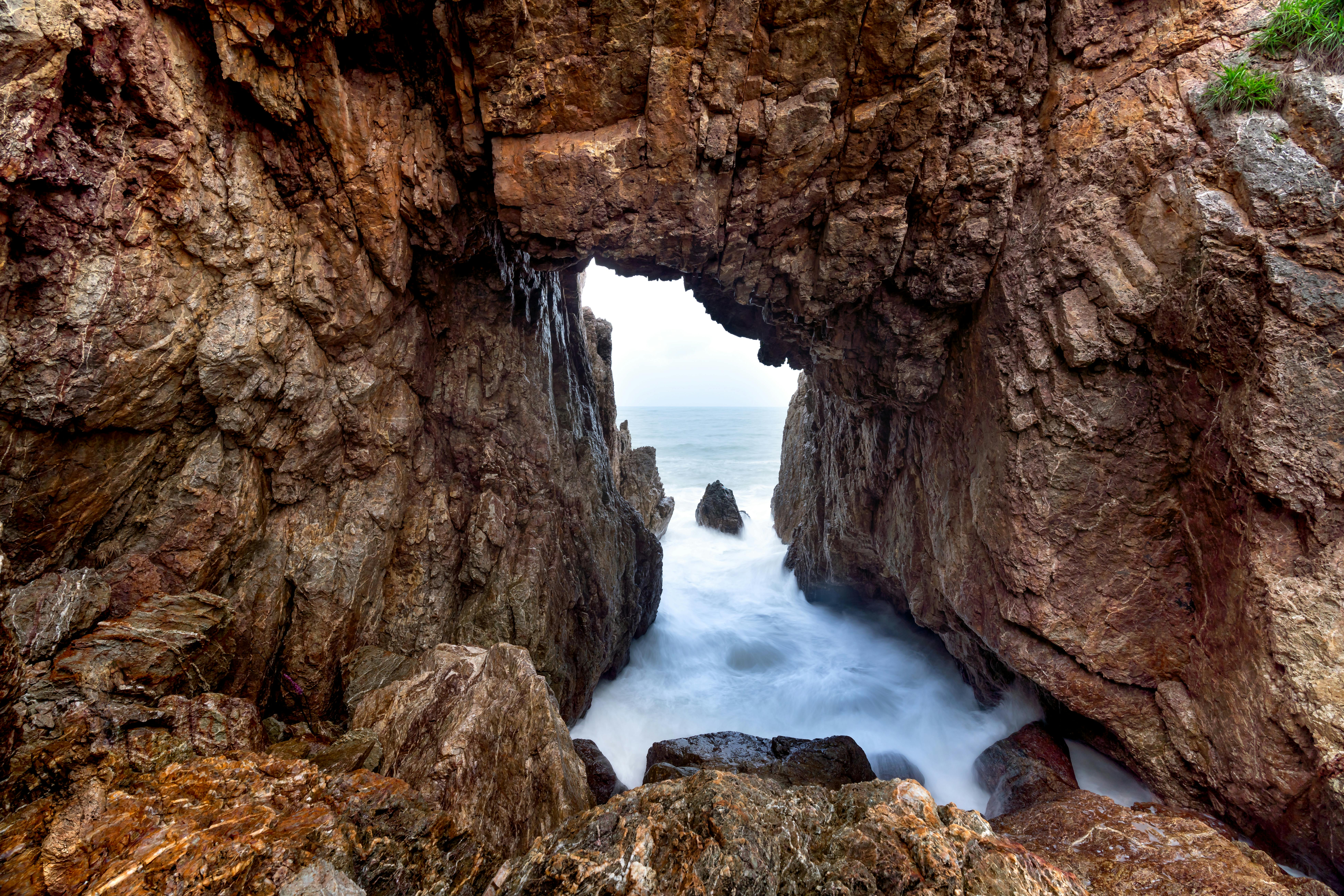 Rock Formations at Sea · Free Stock Photo