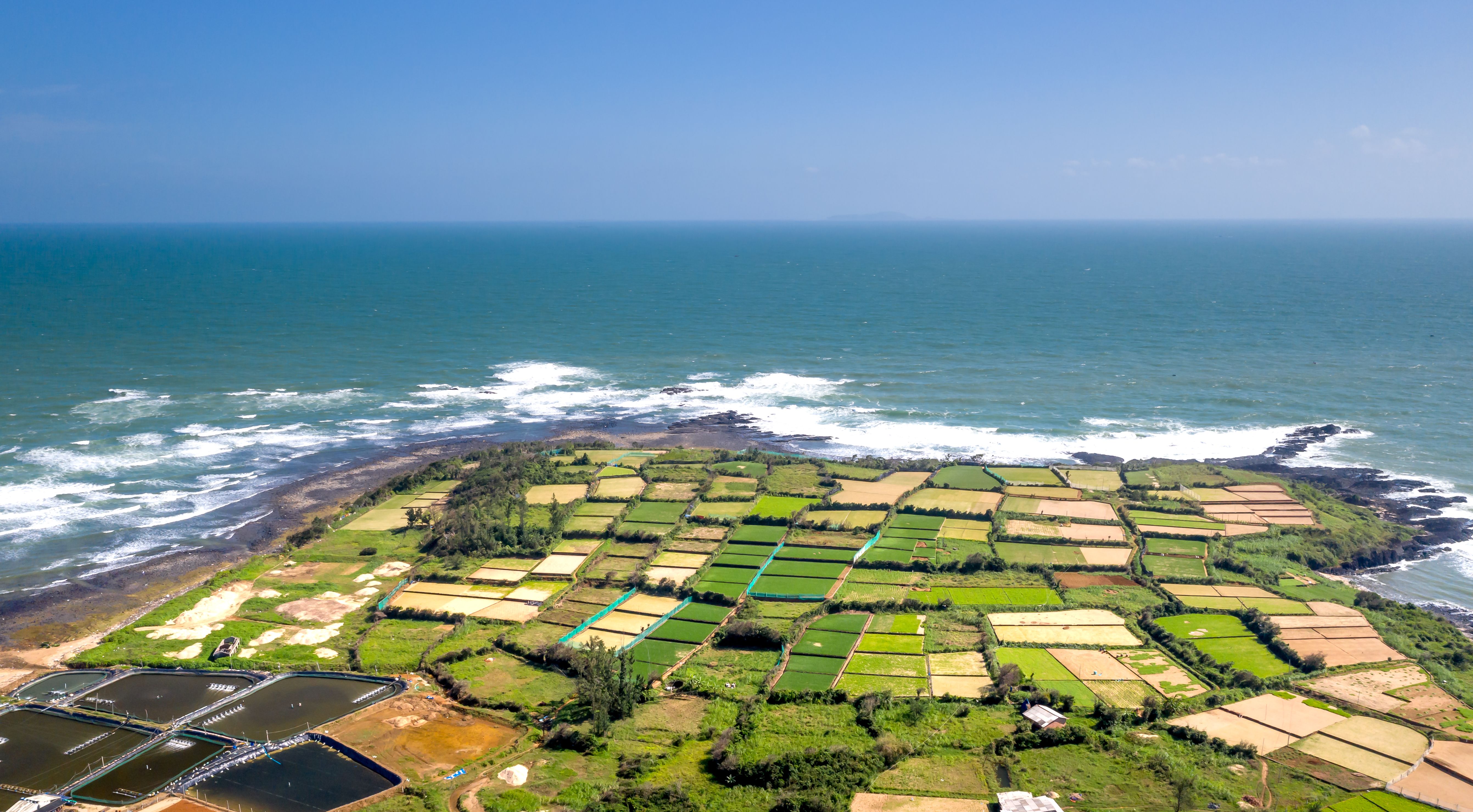 Aerial View of Agricultural Land · Free Stock Photo