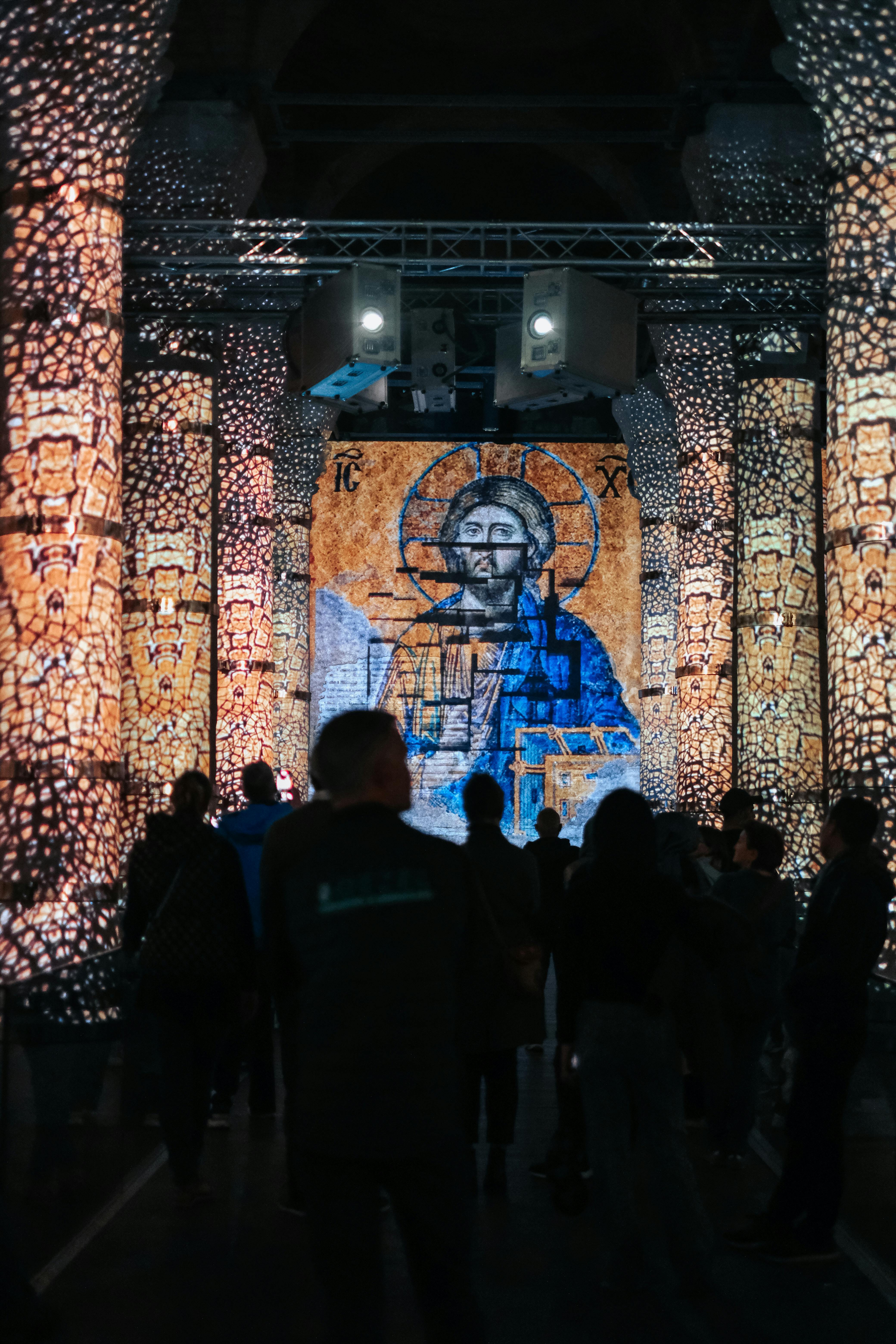 Mosaics in Temple · Free Stock Photo