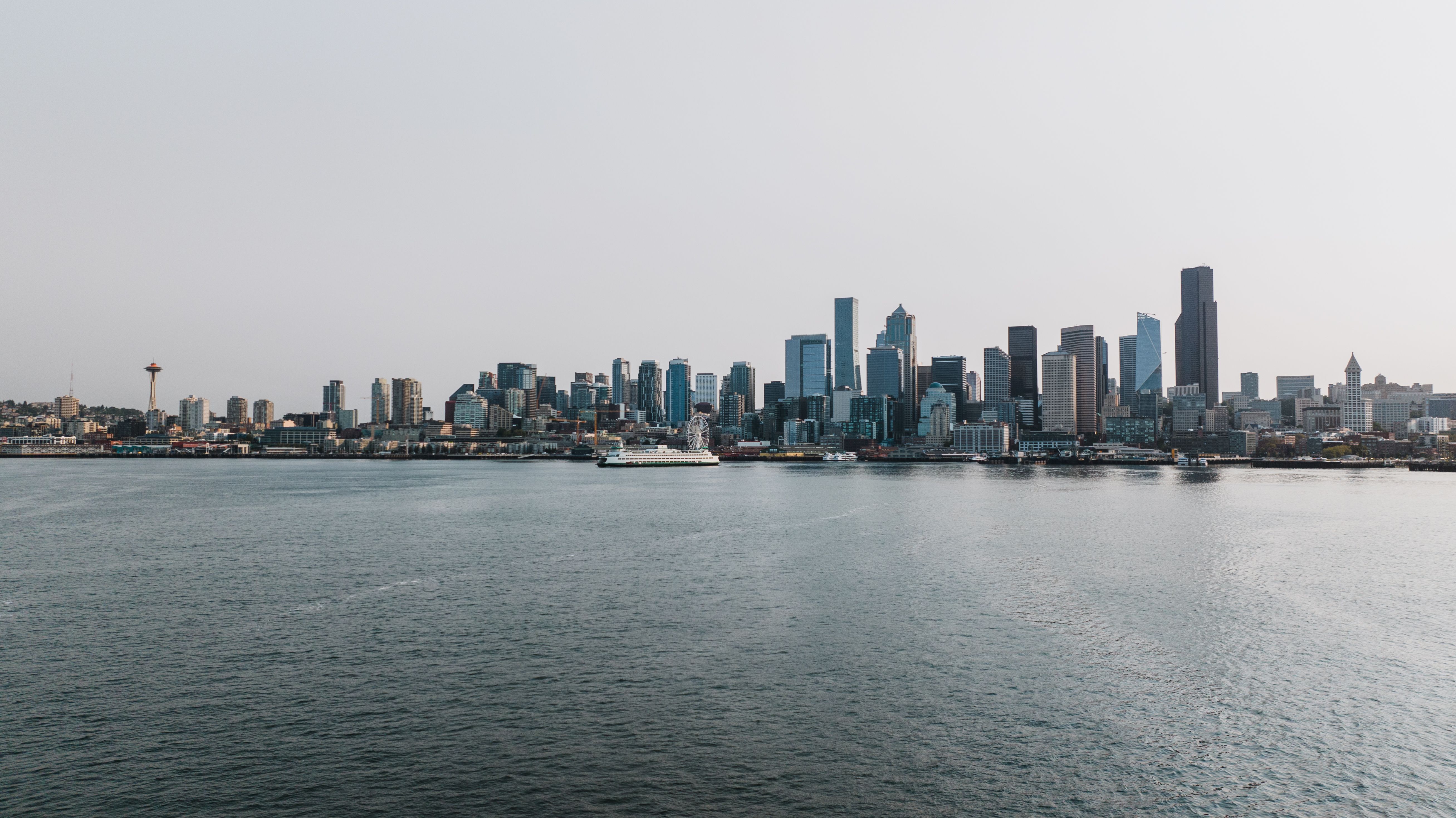 City Skyline Across Body of Water · Free Stock Photo