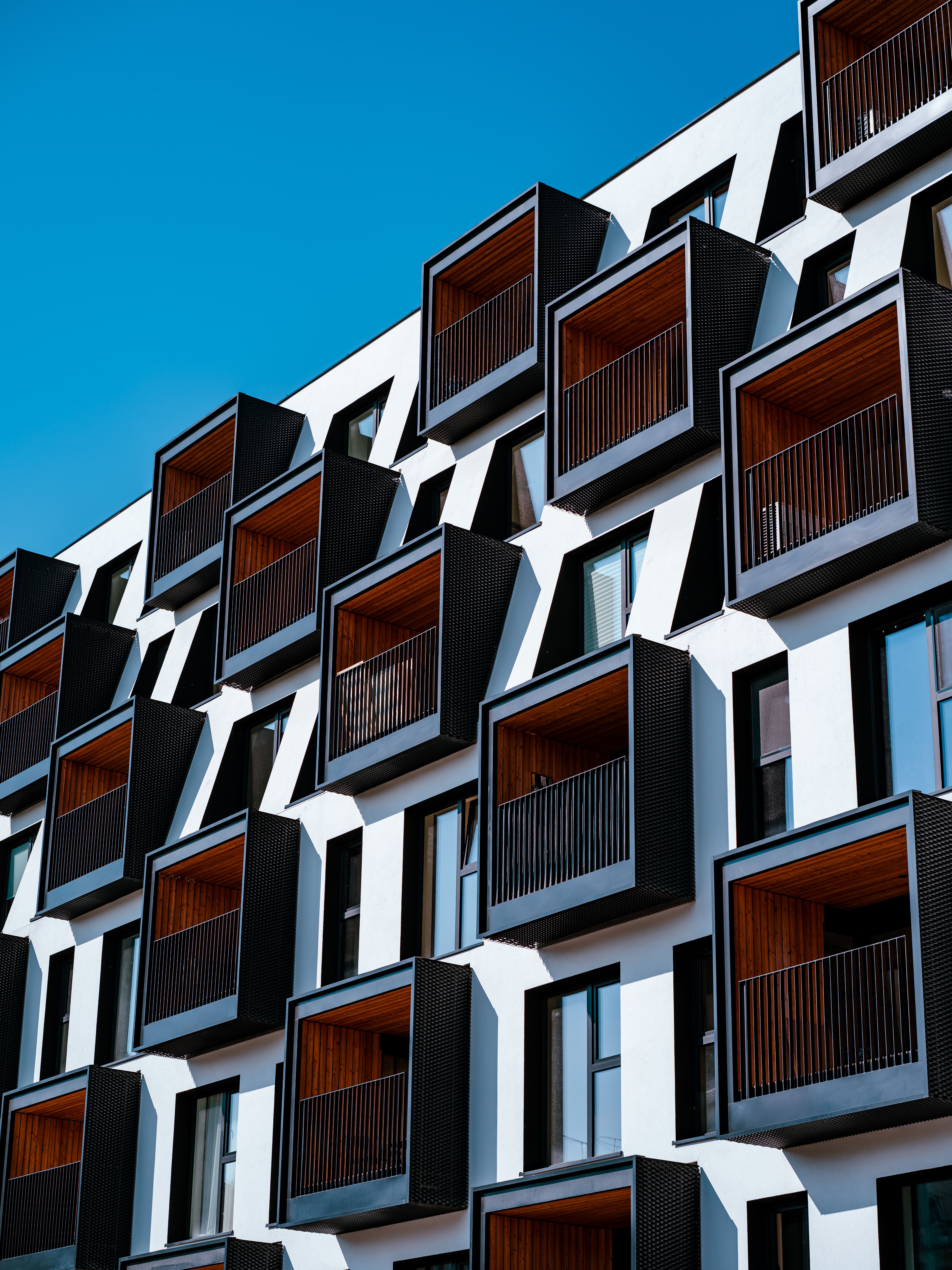 Photograph of a Building with Balconies · Free Stock Photo