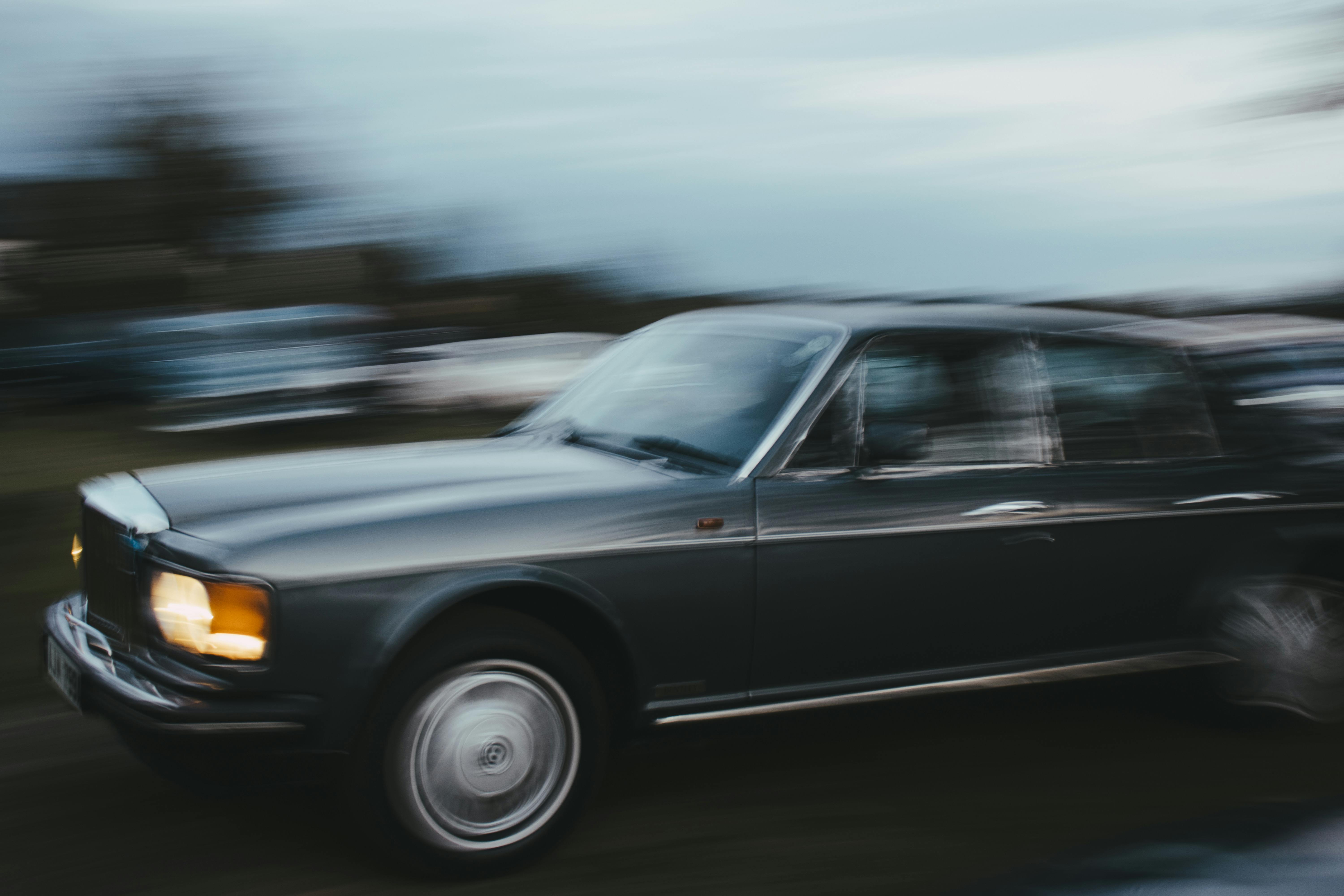 Photo of a Moving Car · Free Stock Photo