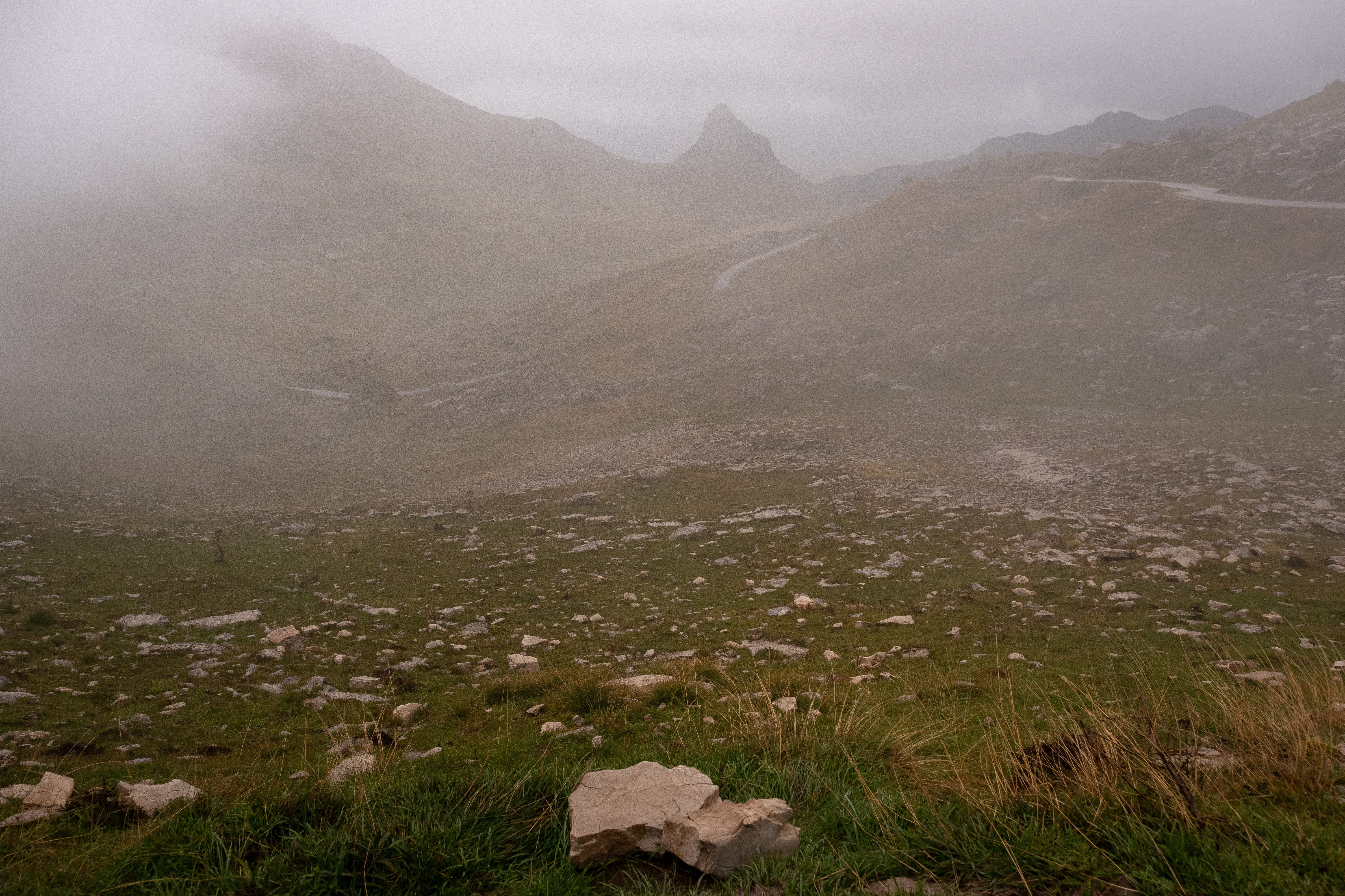 Green Valley in Fog in Mountains Landscape · Free Stock Photo
