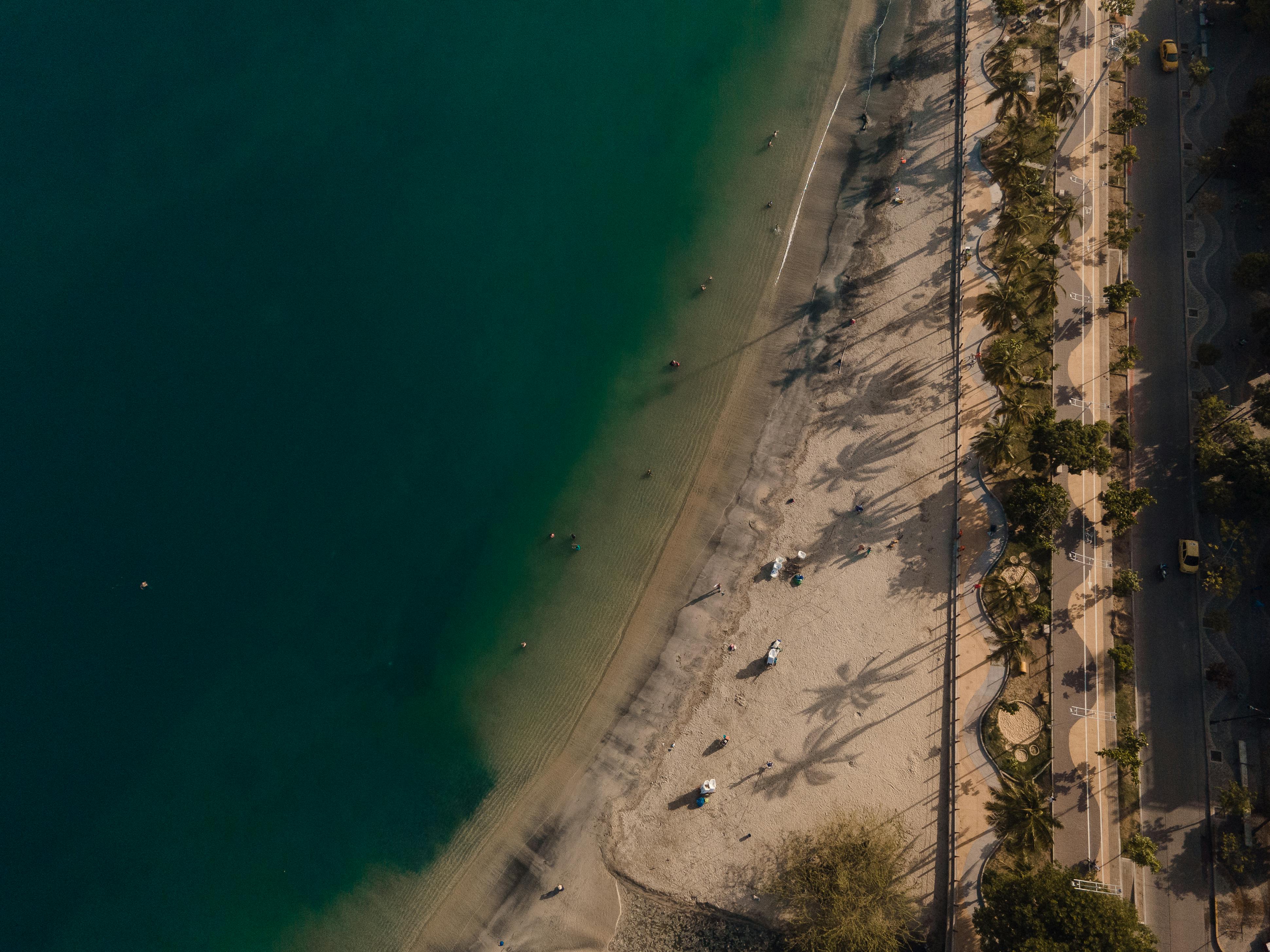 Drone Shot of Beach · Free Stock Photo