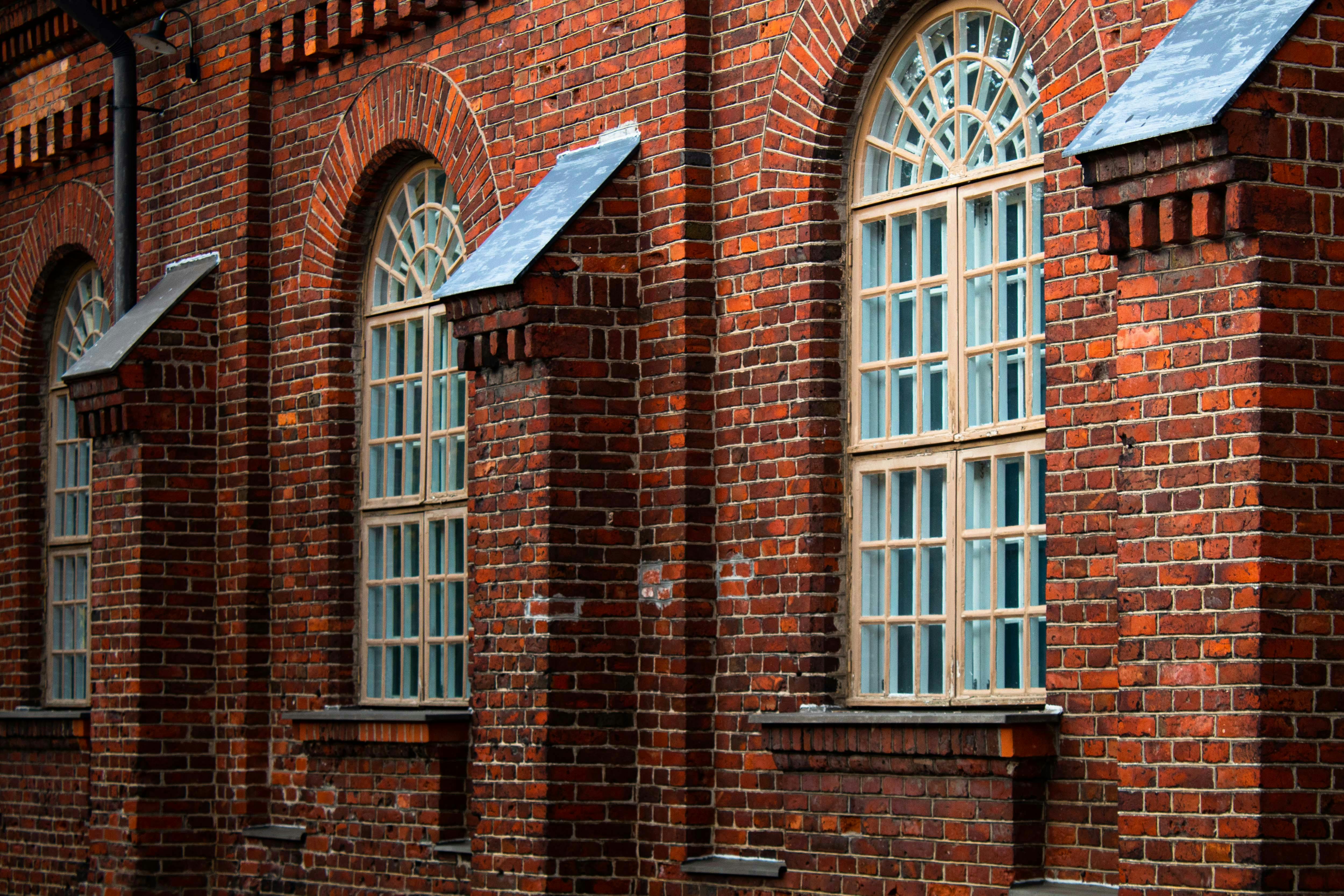 Four Classical Types Of Arched Windows With Brick Over
