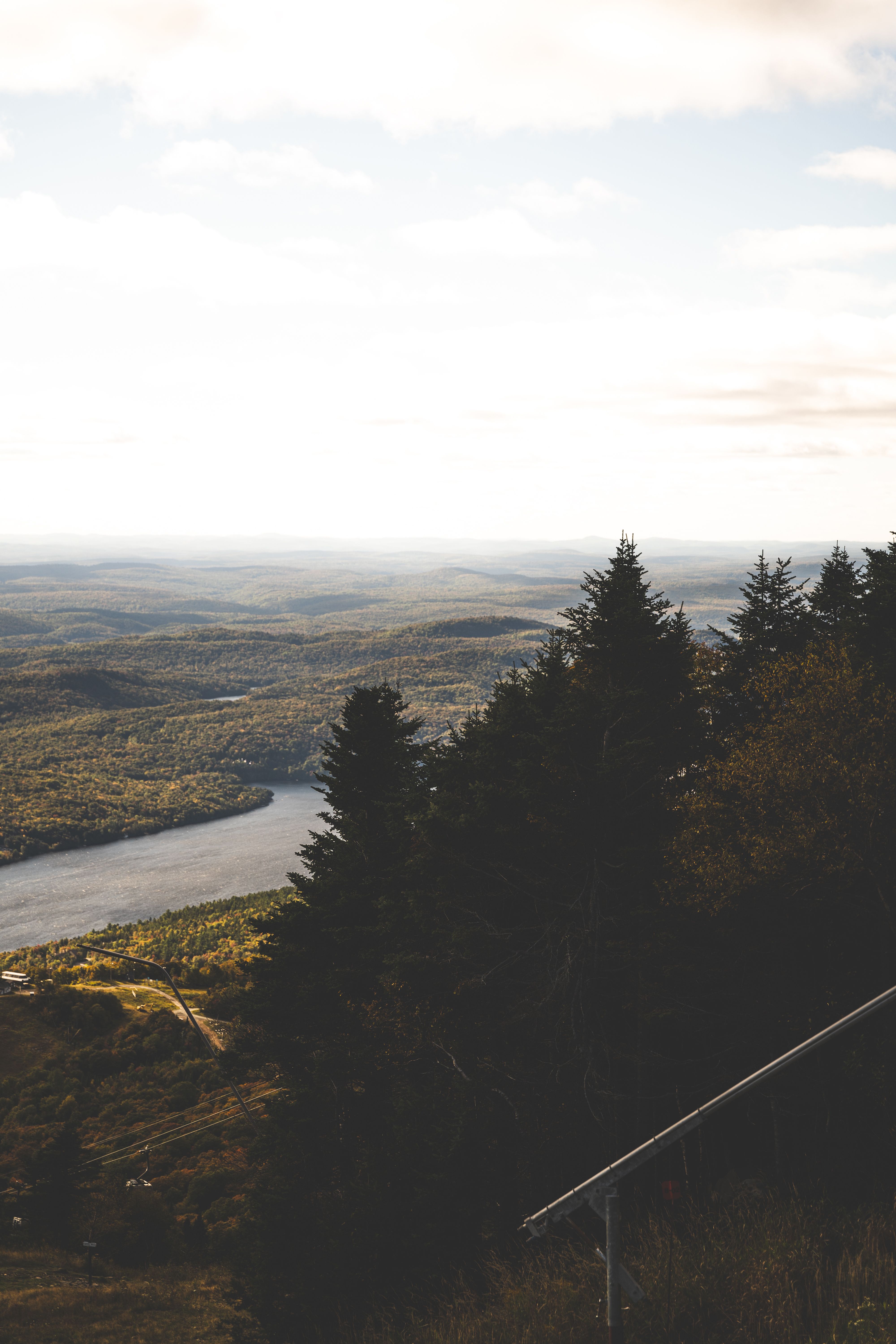 Aerial Photography of Trees Across the Hills · Free Stock Photo