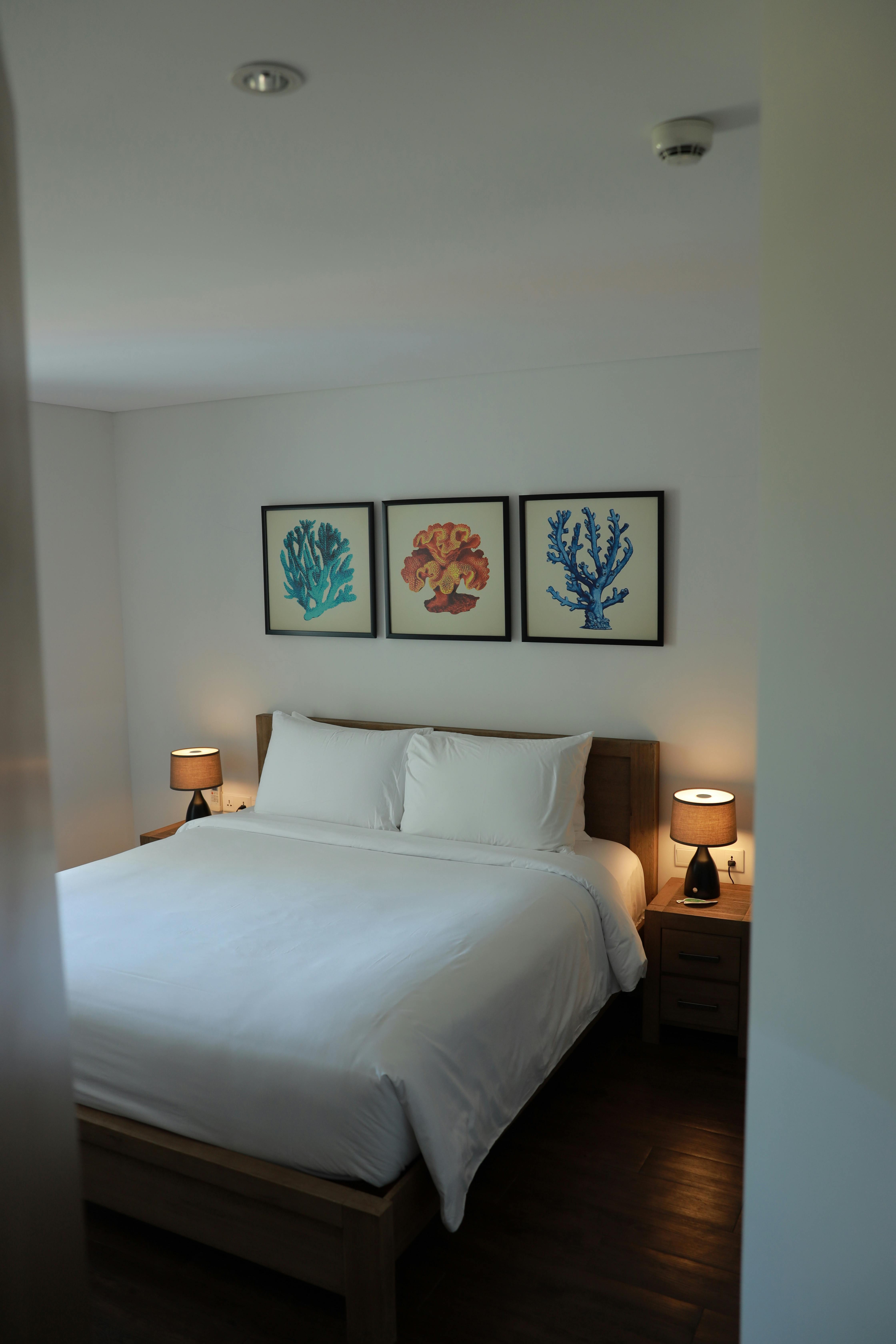 A Bed on a Bedroom · Free Stock Photo