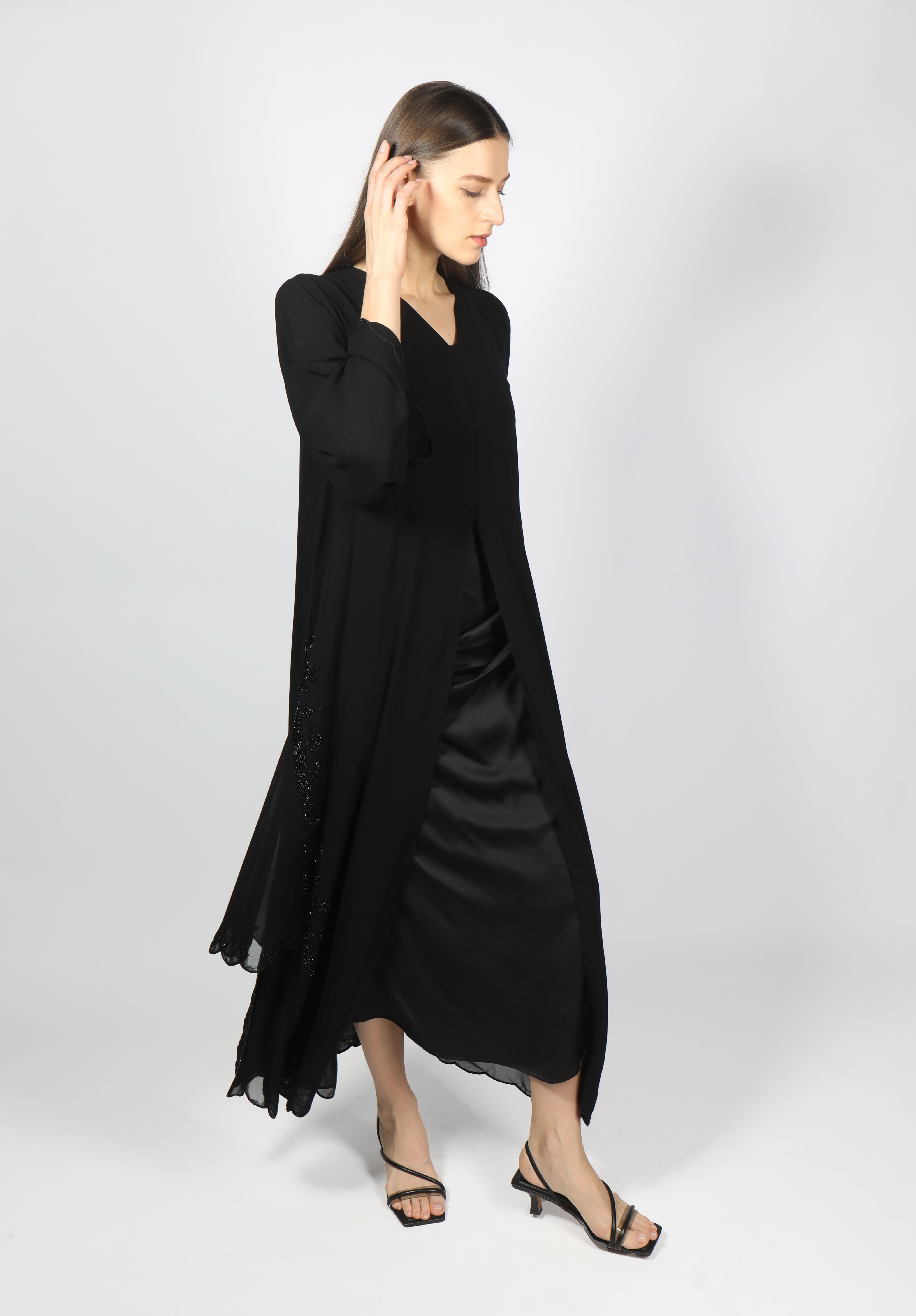A Woman in Black Abaya · Free Stock Photo