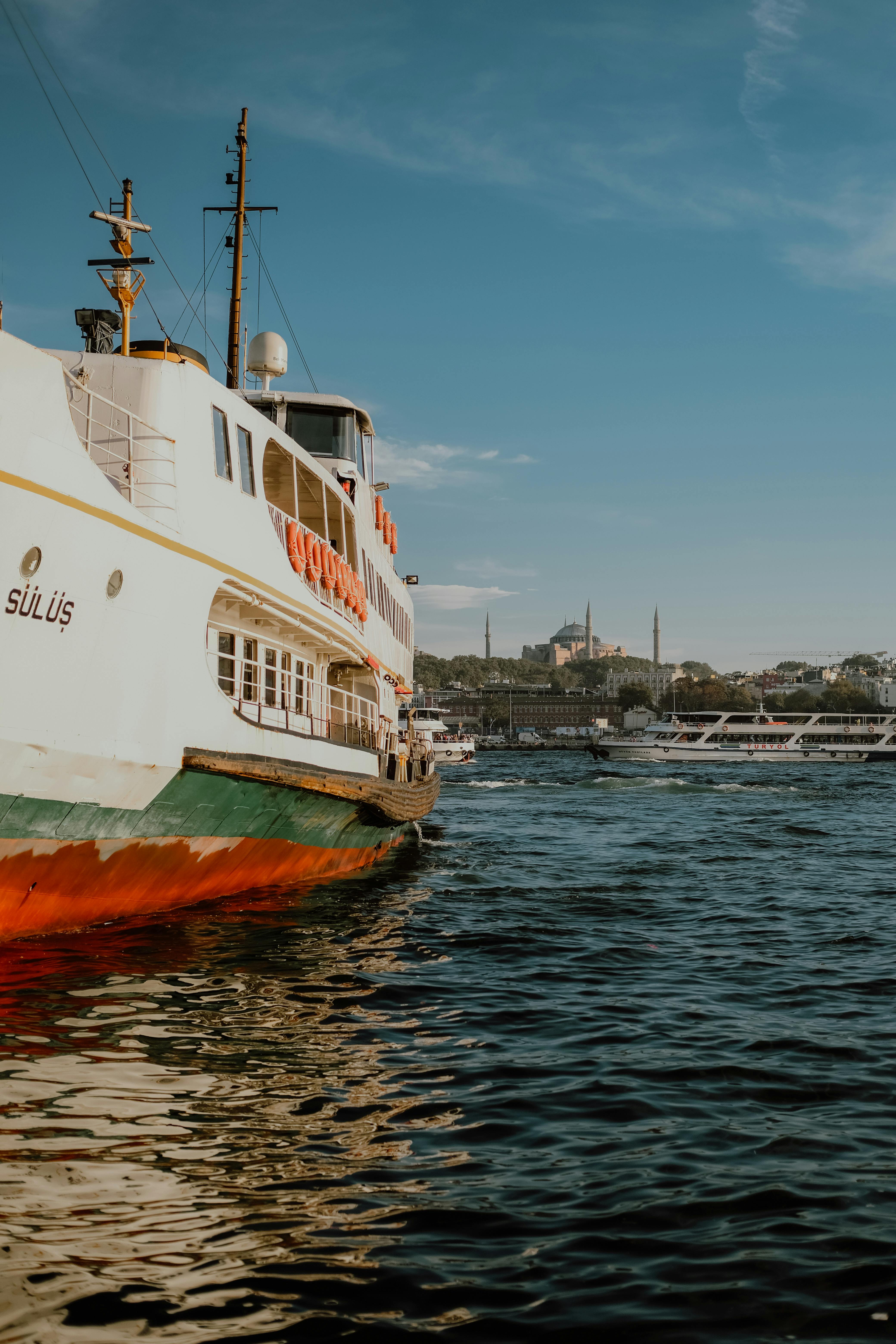 Ferry in Port · Free Stock Photo