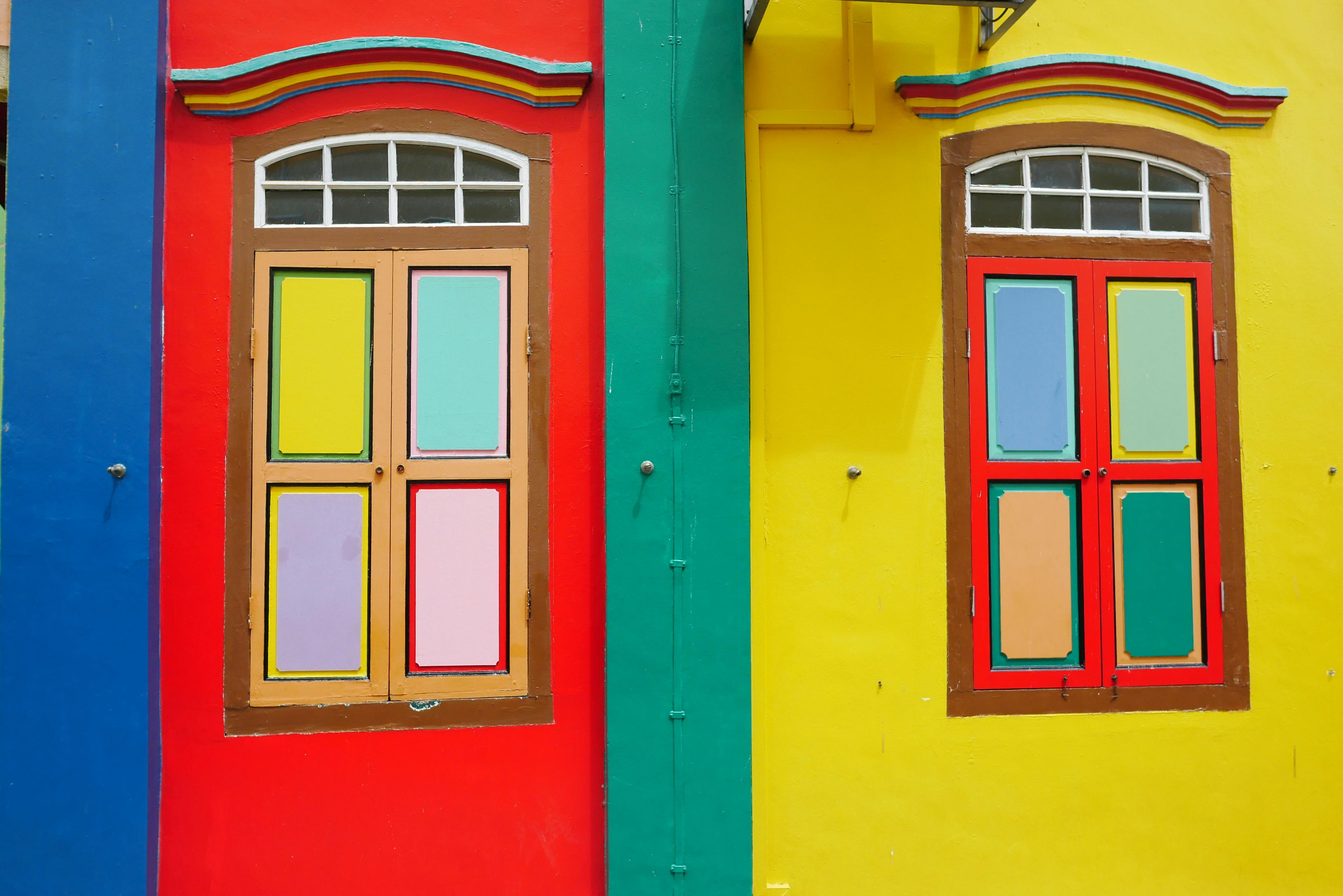 Colorful Columns · Free Stock Photo