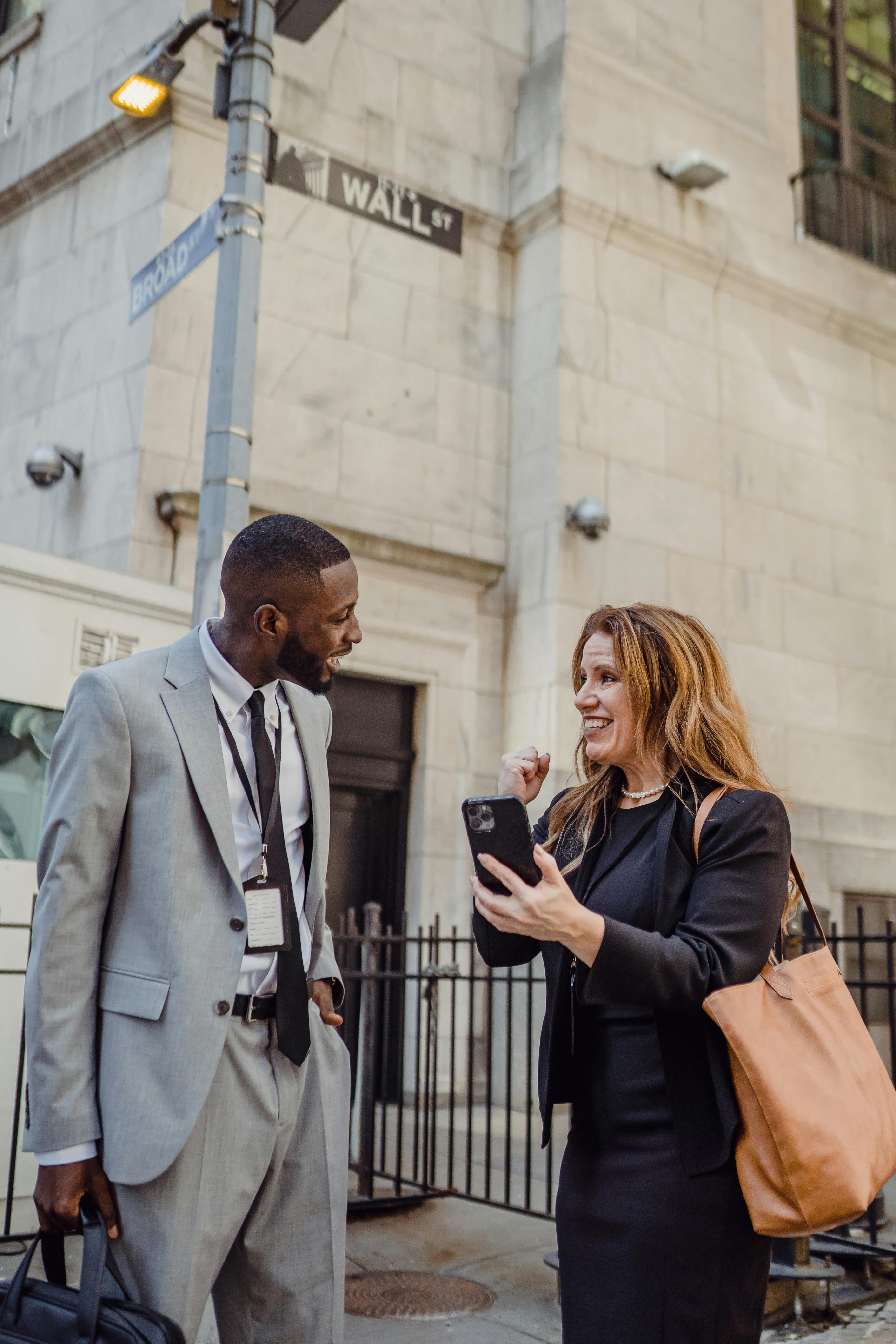 Photo of a Salesman Talking to a Customer · Free Stock Photo