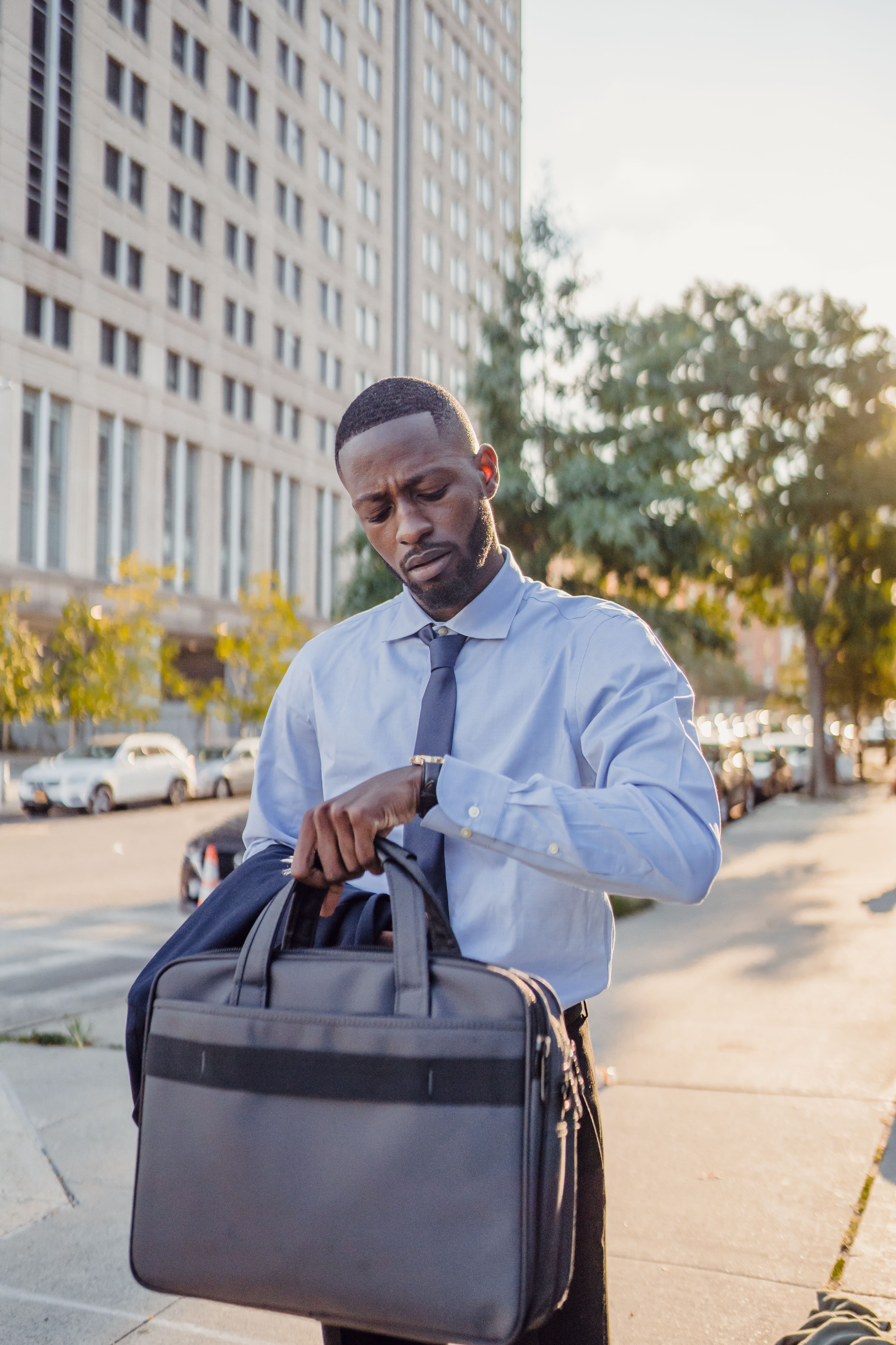 Man Looking at Watch · Free Stock Photo