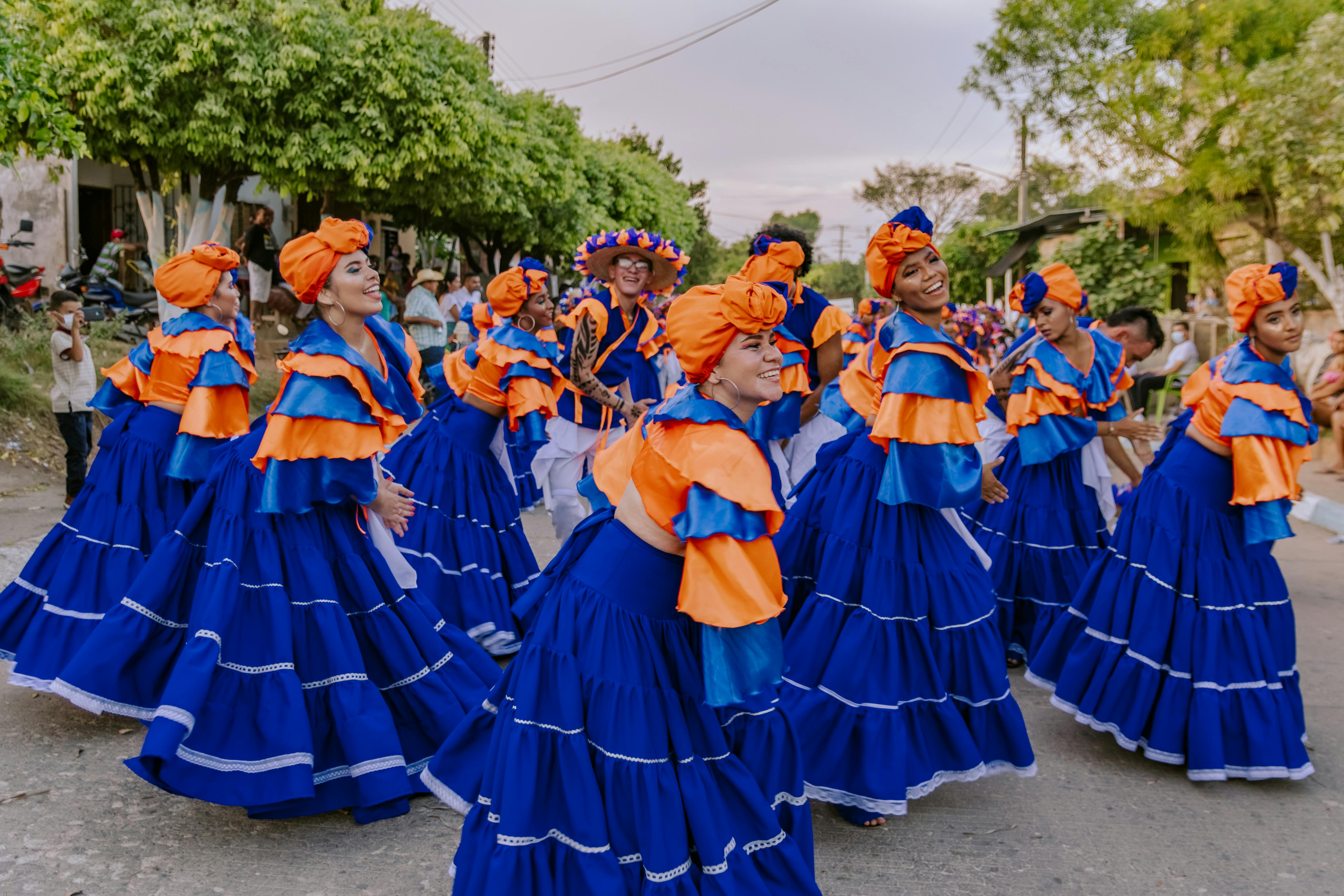 Dancers in Costumes during Festival · Free Stock Photo
