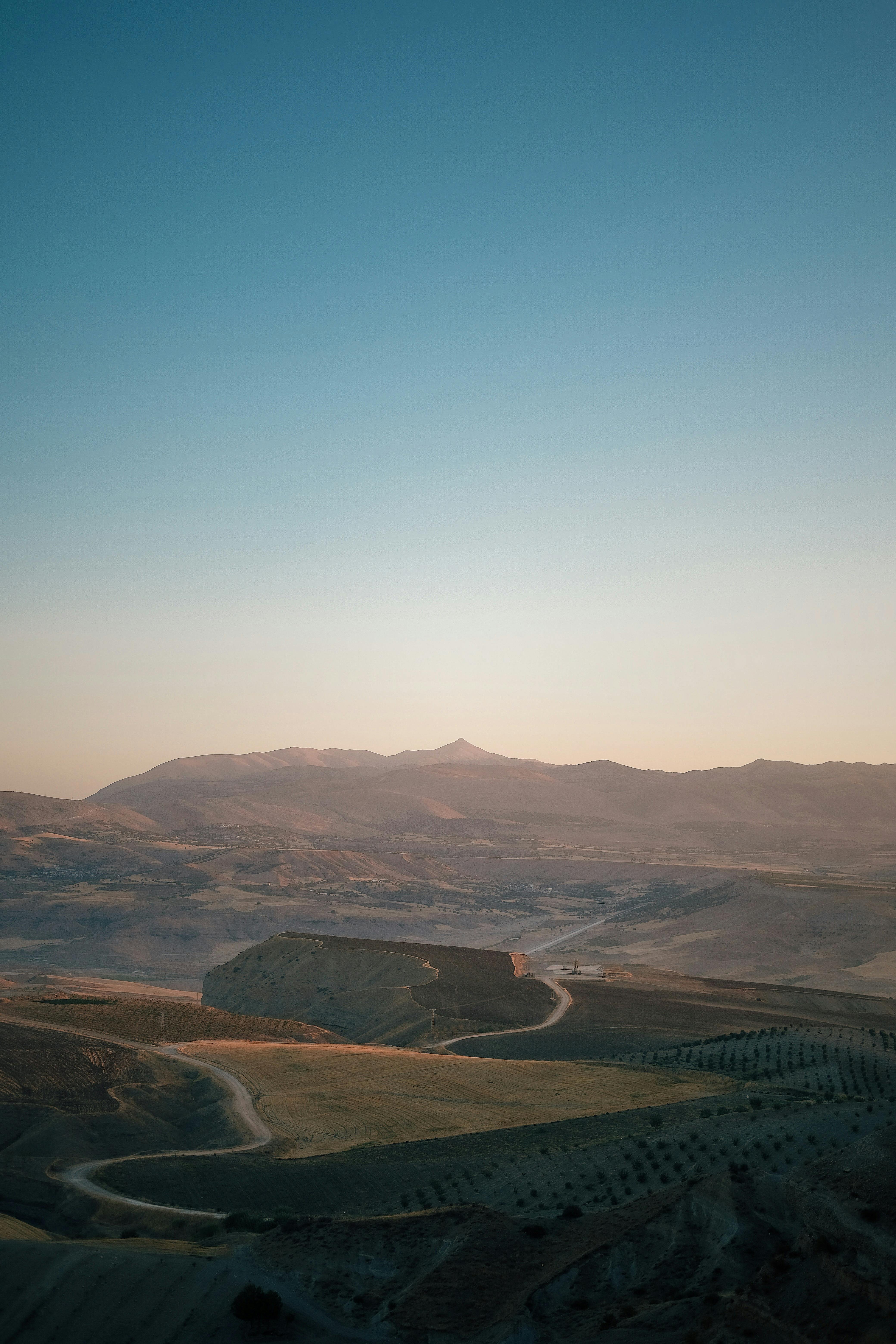 Rolling Mountain Landscape · Free Stock Photo