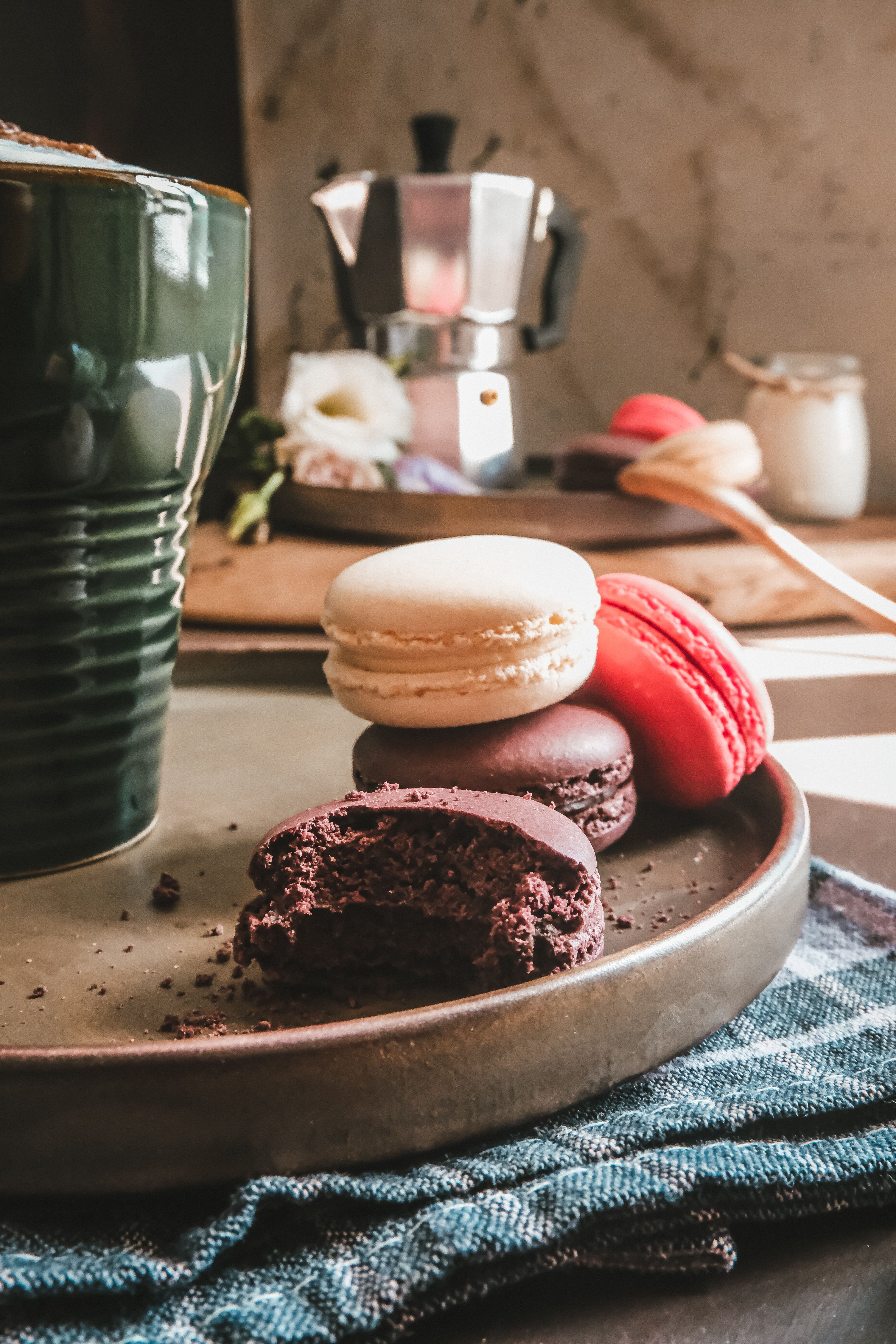 Close Up Photo of Macarons · Free Stock Photo