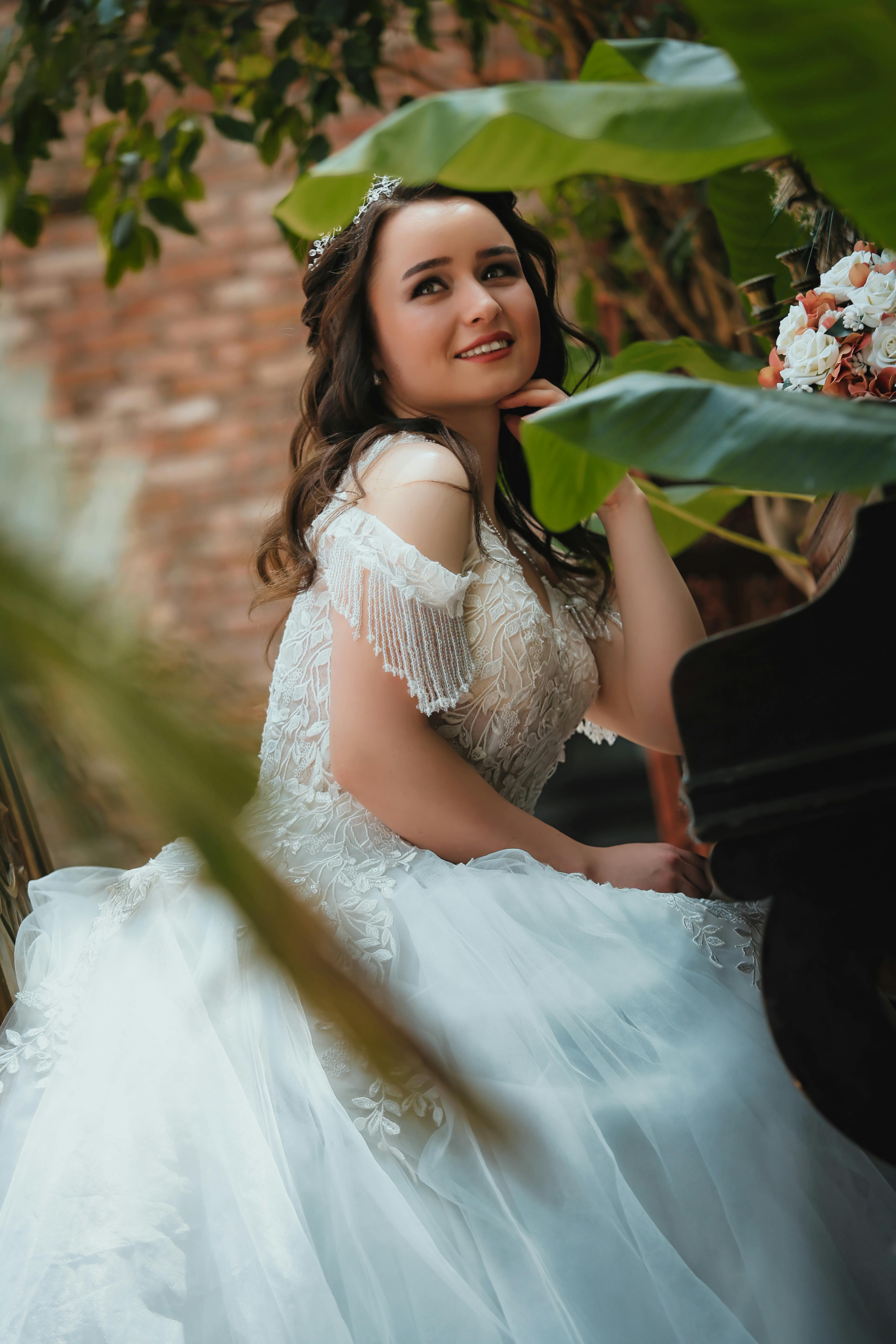 Woman in Blue Gown · Free Stock Photo