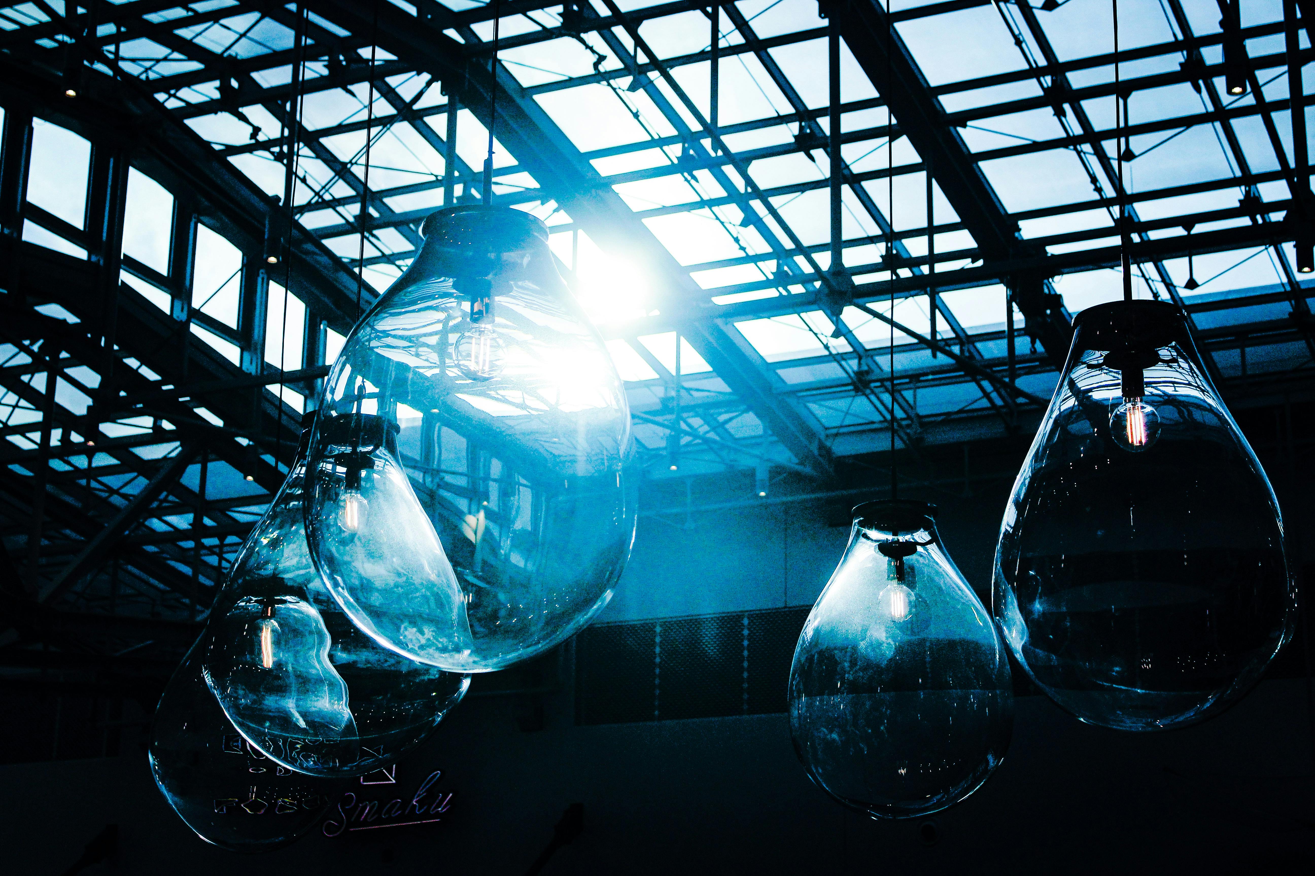 Photo Of Edison Bulbs Hanging On Ceiling · Free Stock Photo
