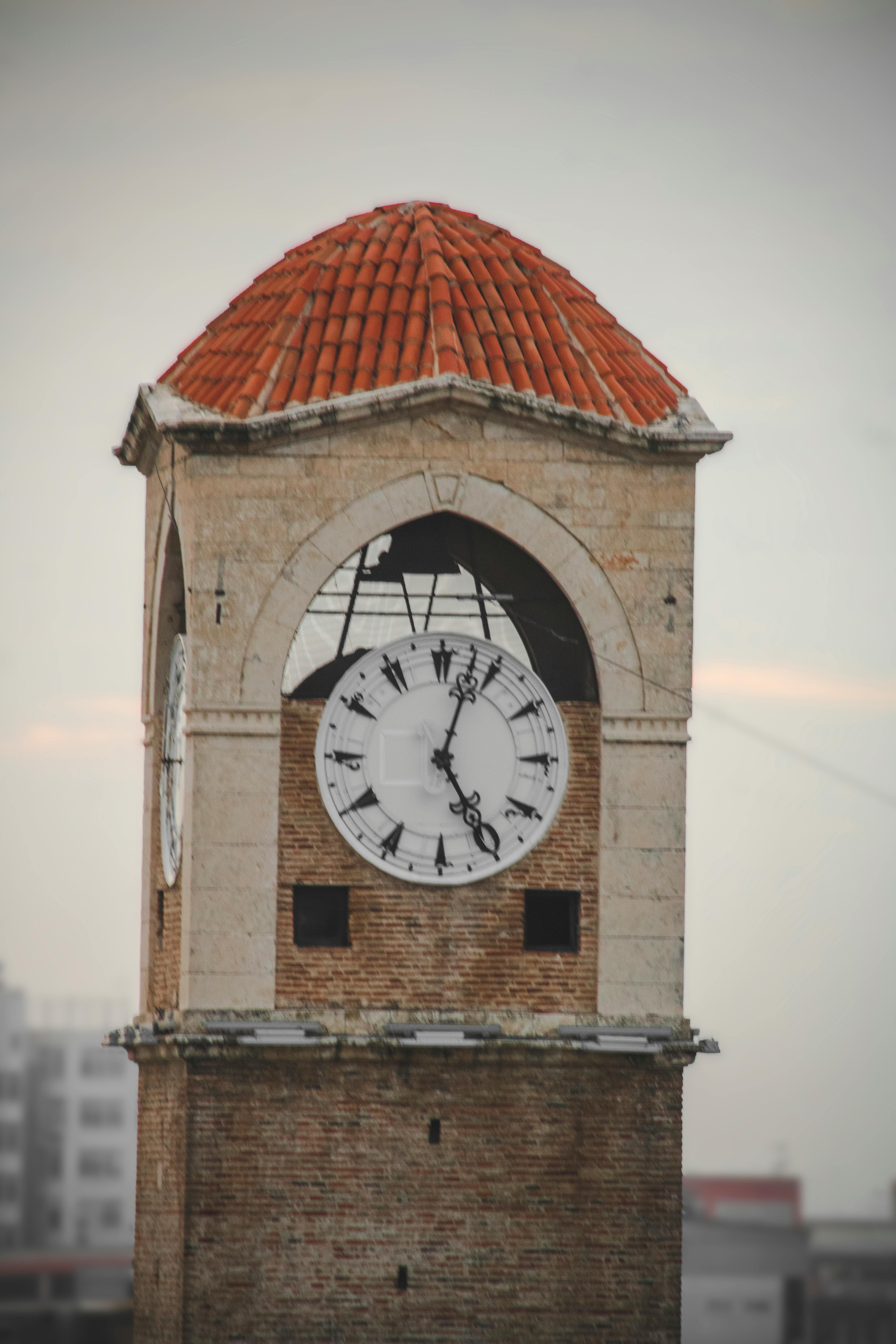 Close-up of a Clock Tower · Free Stock Photo