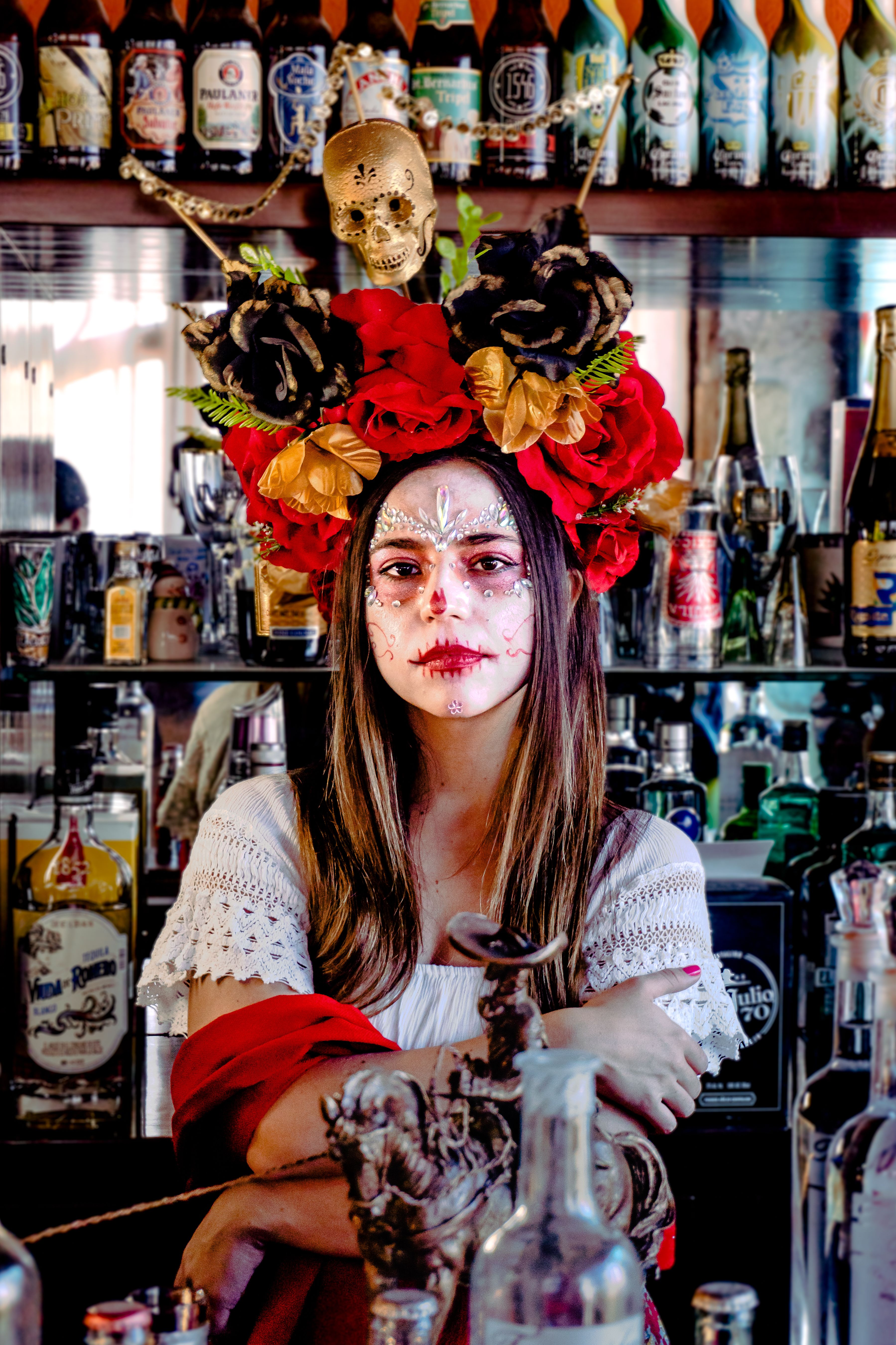 Foto de stock gratuita sobre bar, botellas de alcohol, calavera ...