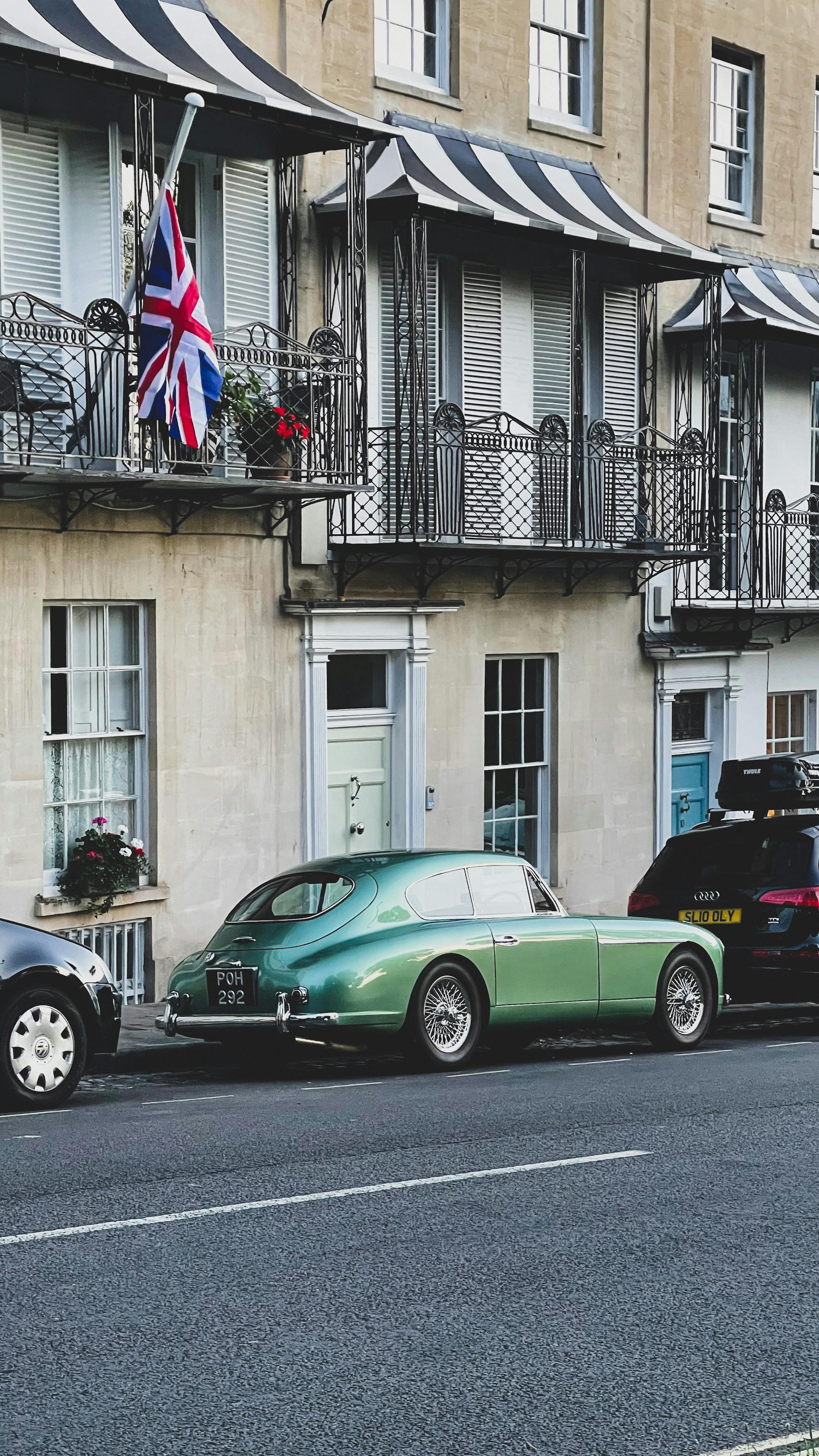 Classic Car Parked on Street · Free Stock Photo