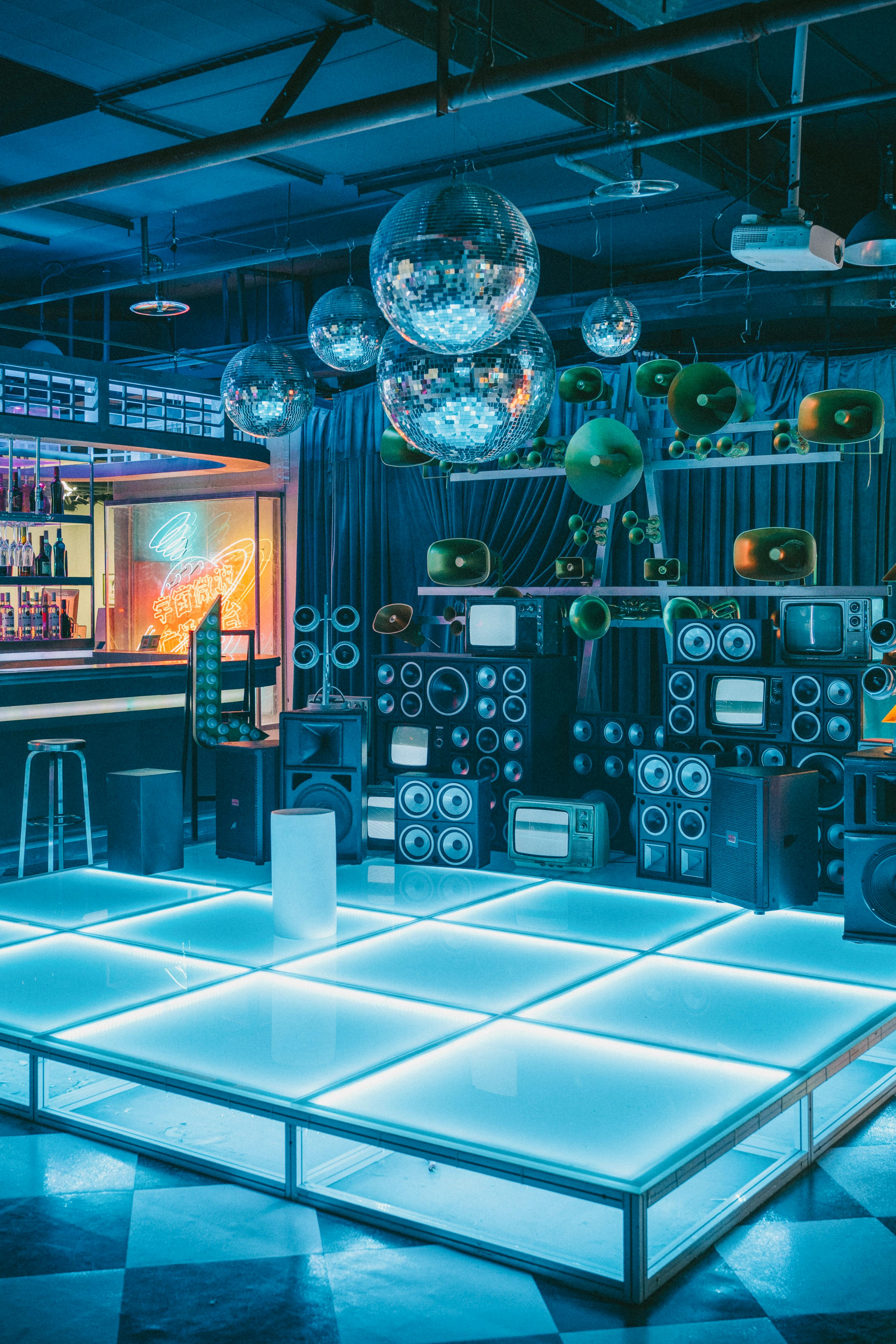 Disco Balls on the Floor · Free Stock Photo