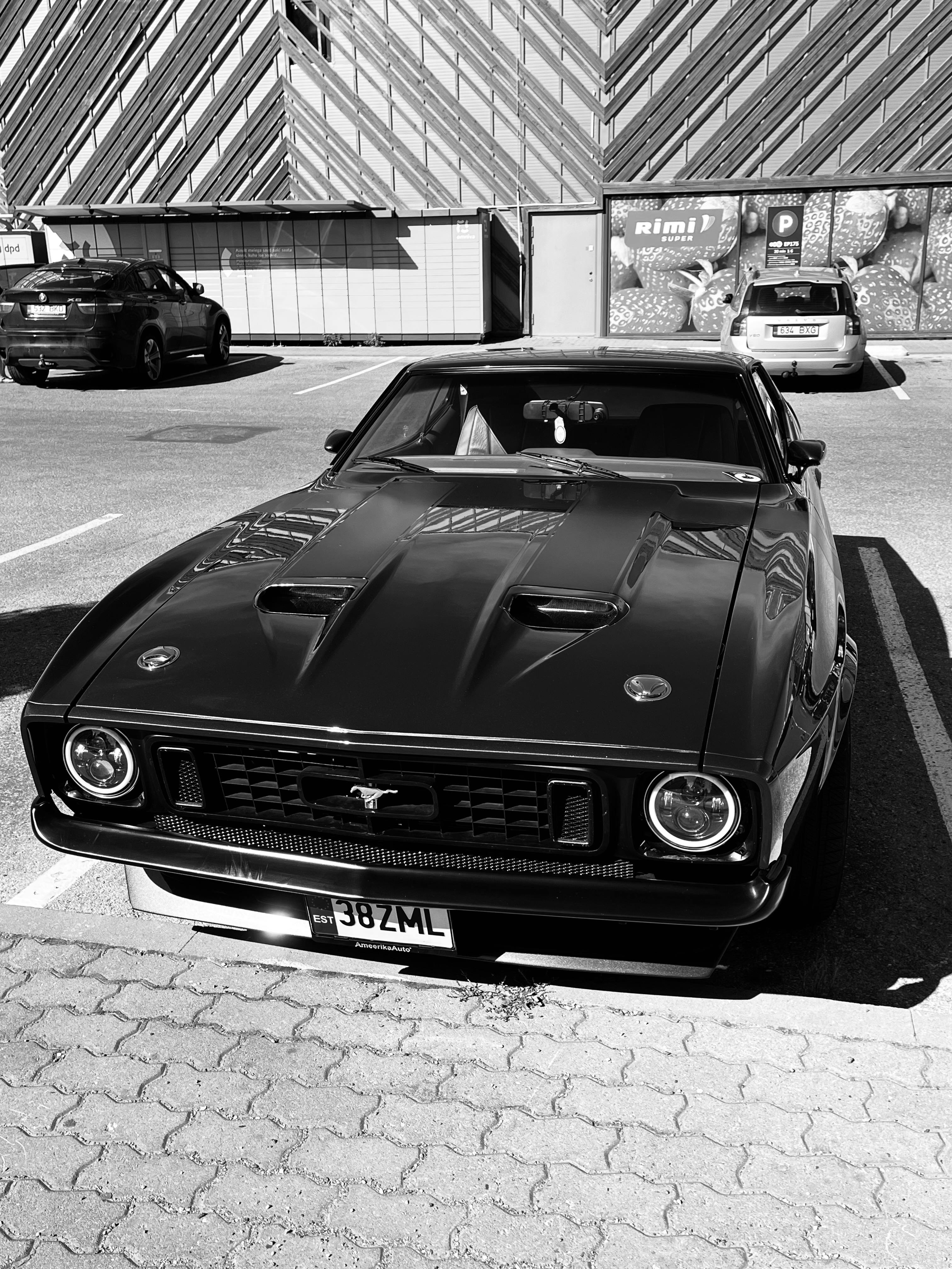 Grayscale Photography Wartburg Car · Free Stock Photo