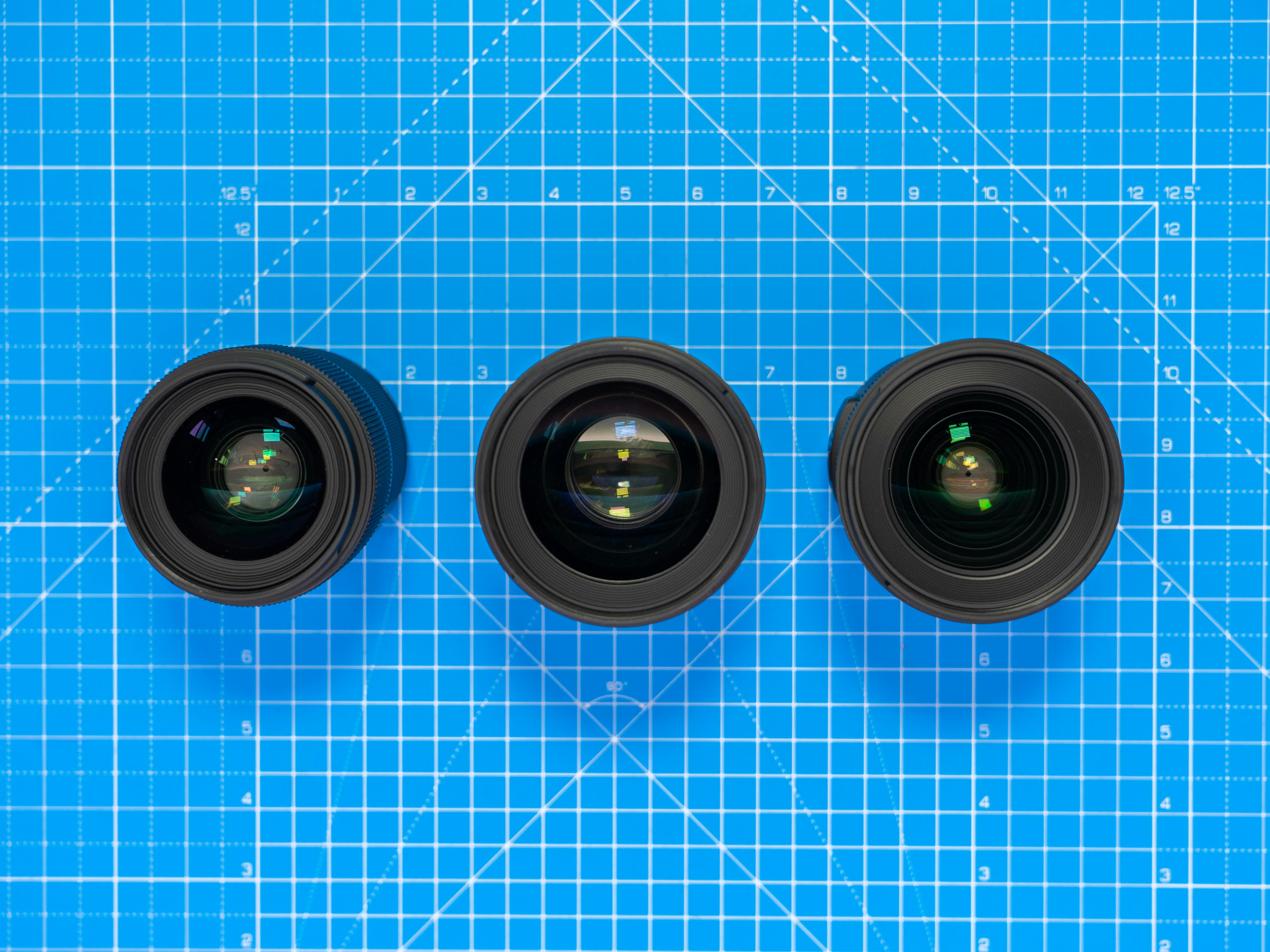 Camera Lenses on Graphing Board · Free Stock Photo