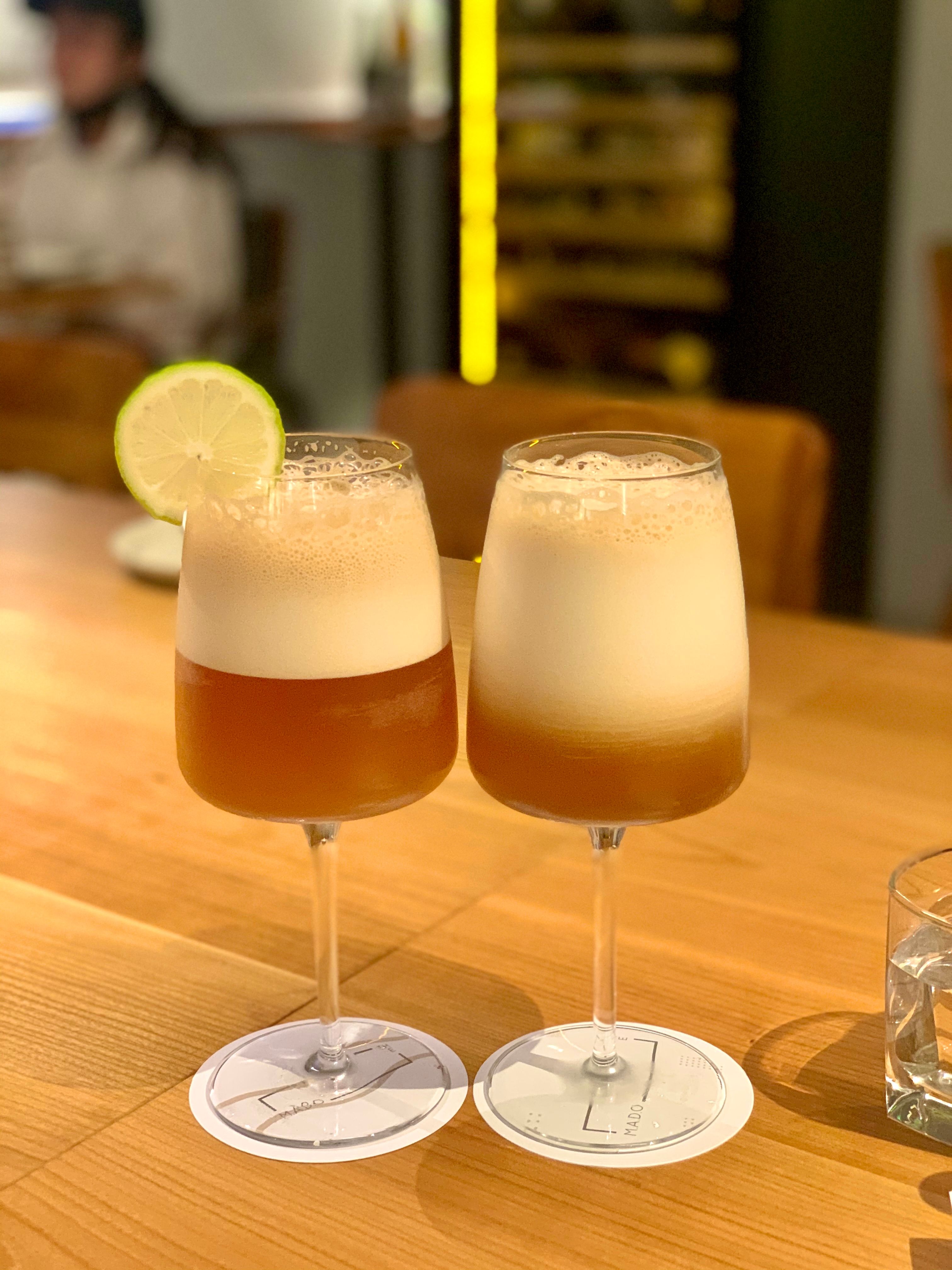 Two Drinks on Bar Counter · Free Stock Photo