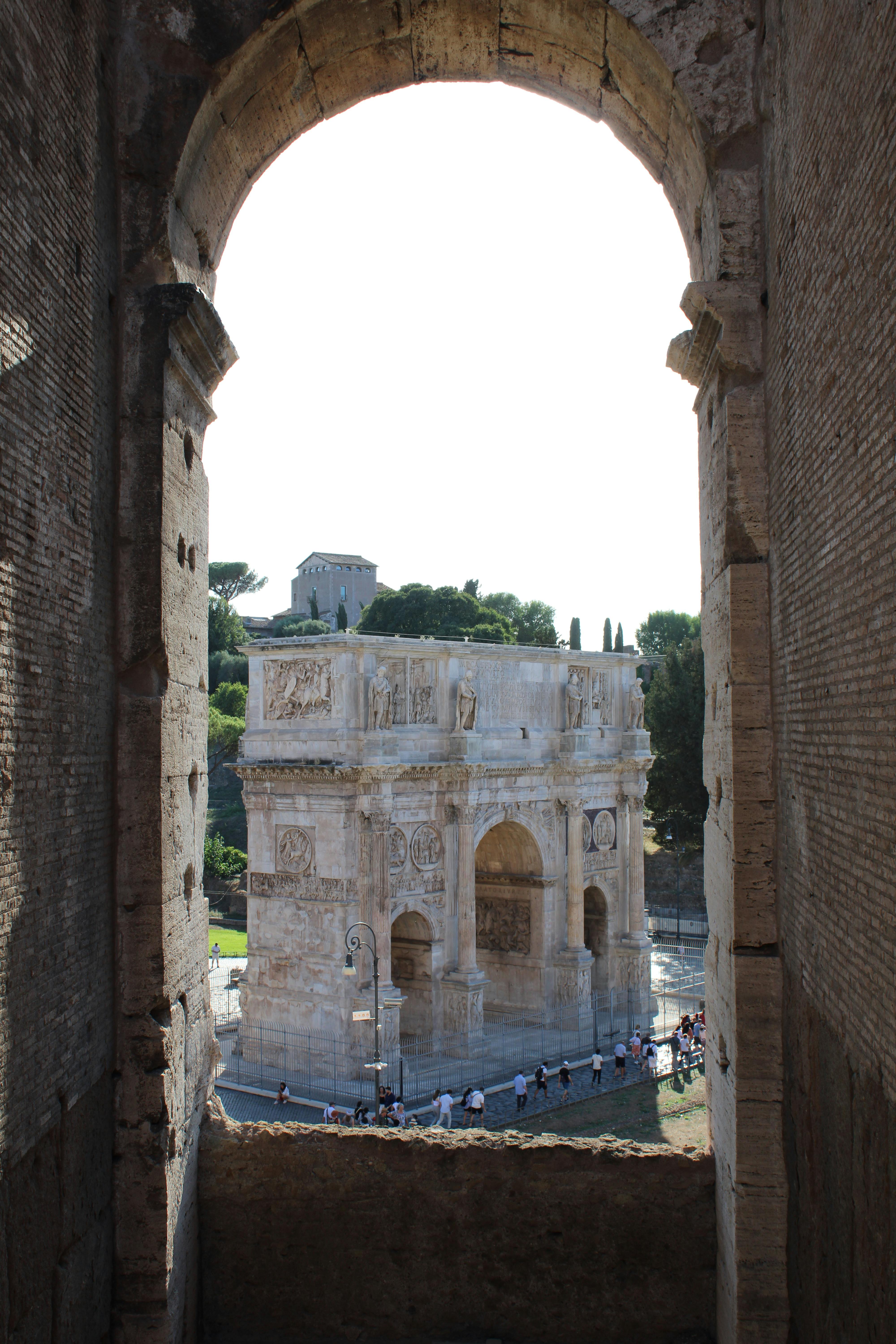 Arch of Constantine in Rome · Free Stock Photo
