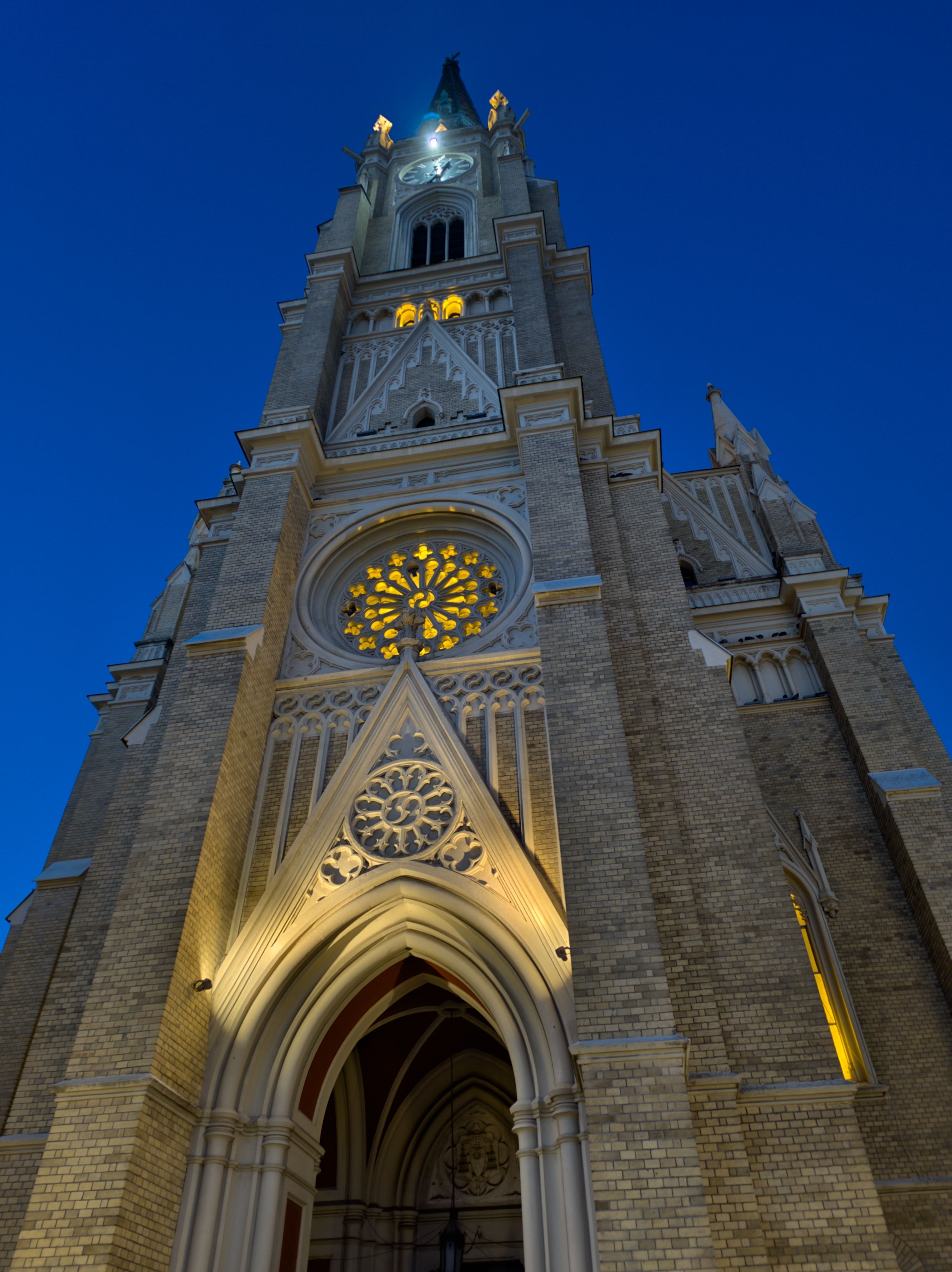 Low Angle Photography of The Novi Sad Catholic Cathedral in Serbia ...